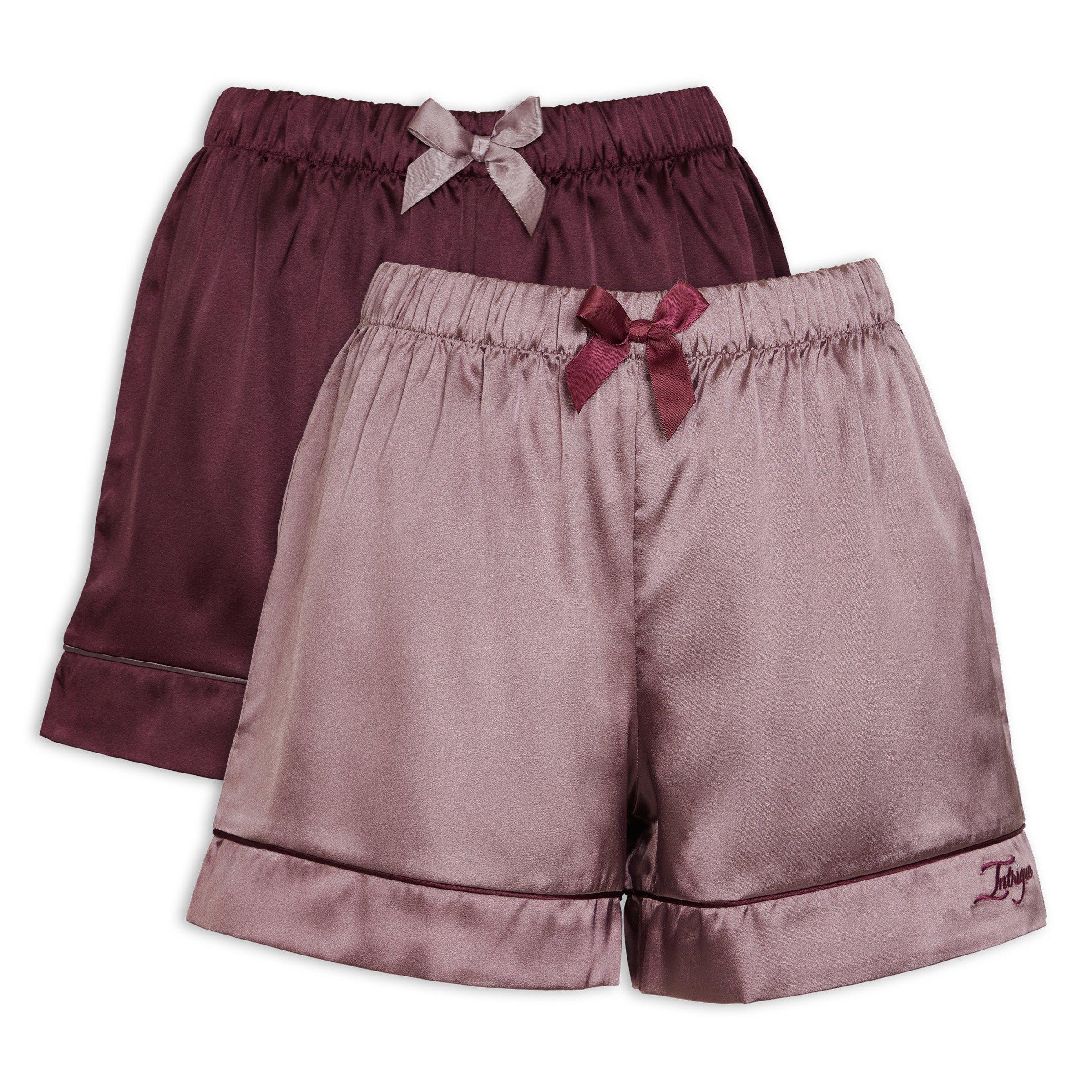 2-pack Satin Shorts (3111265) | Intrigue