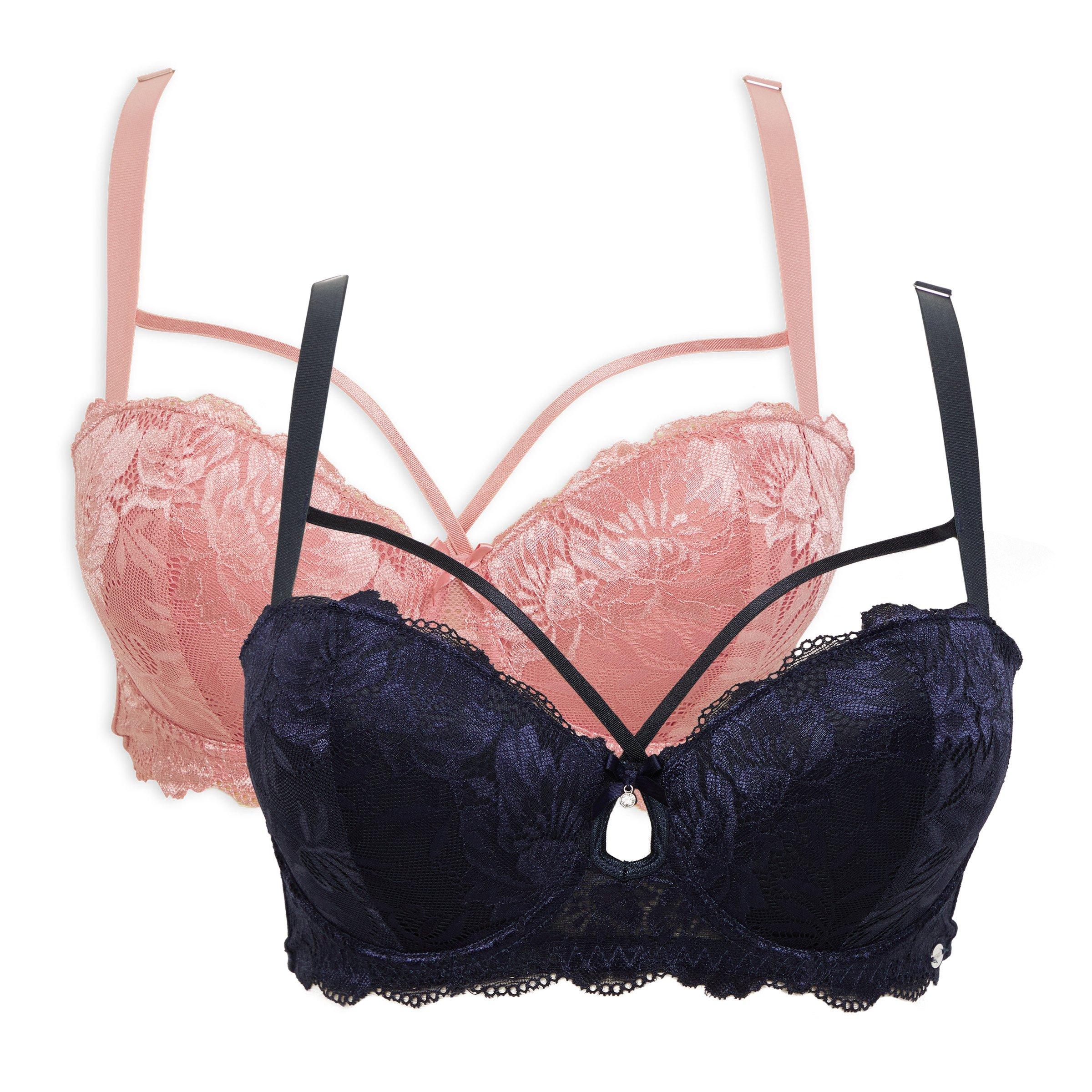 2-pack Padded Balconette Bras (3111847) | Identity