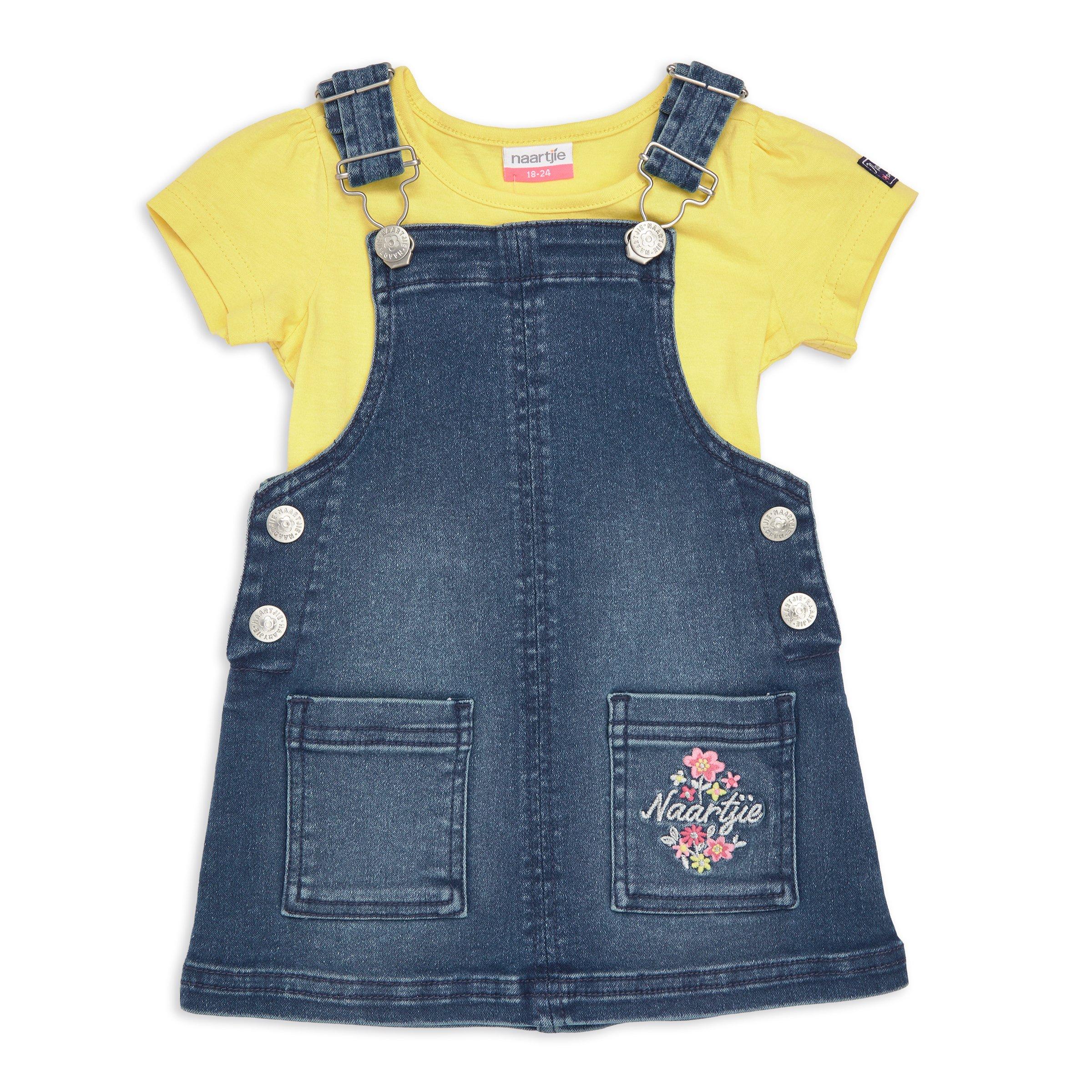 Baby Girl T-shirt & Pinny Dress Set (3111918) | Naartjie