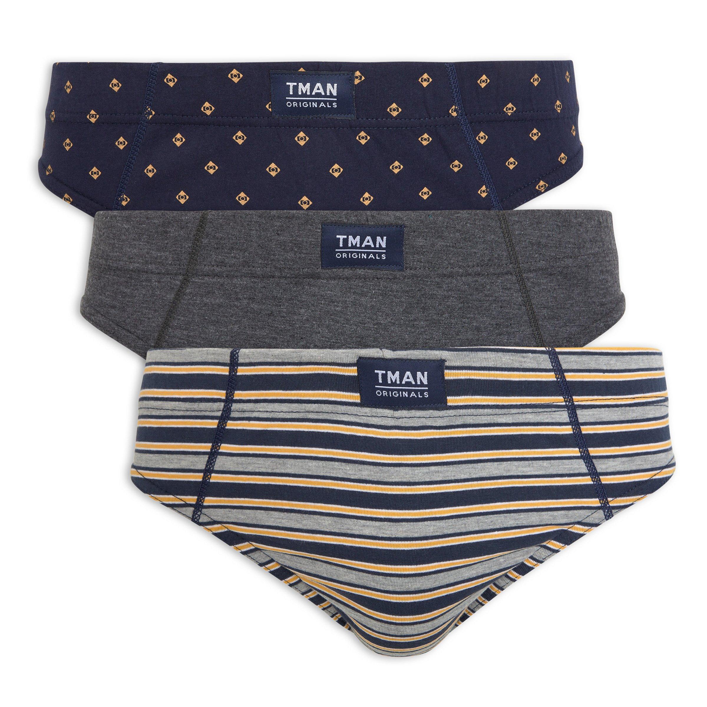 3-pack Mini Briefs (3112452) | Truworths Man