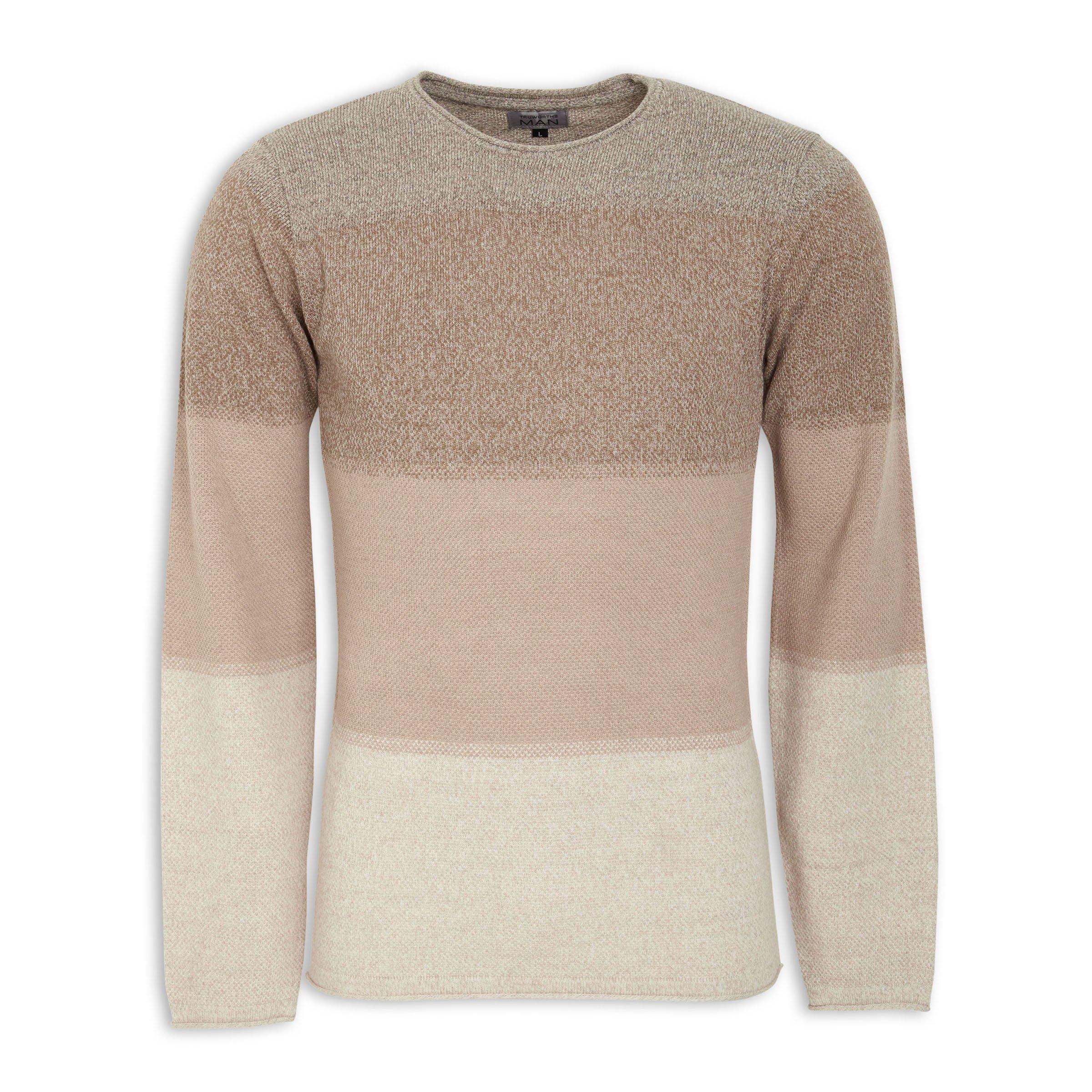Stone Sweater (3113686) | Truworths Man
