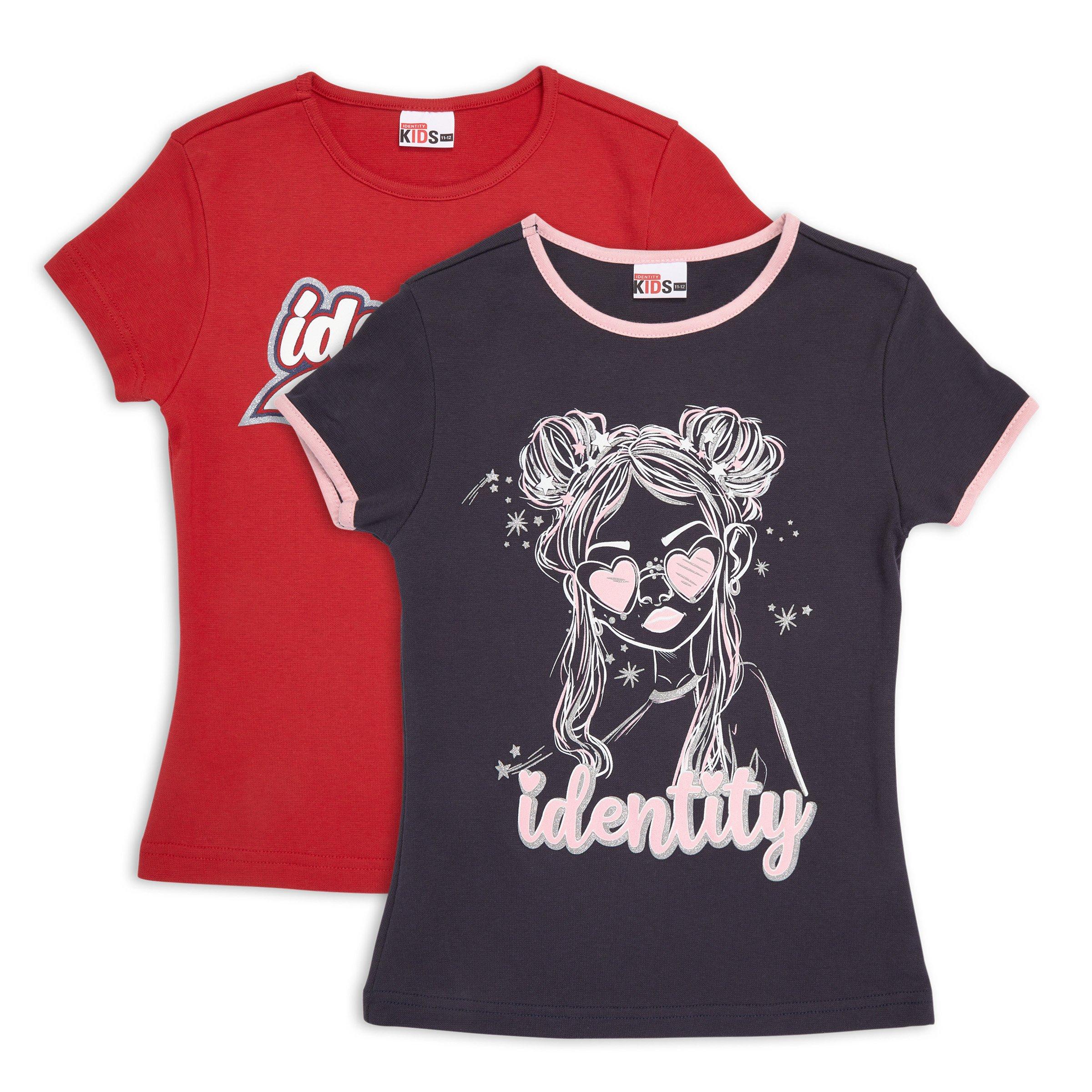 2-pack Girls T-shirts (3113764) | Identity