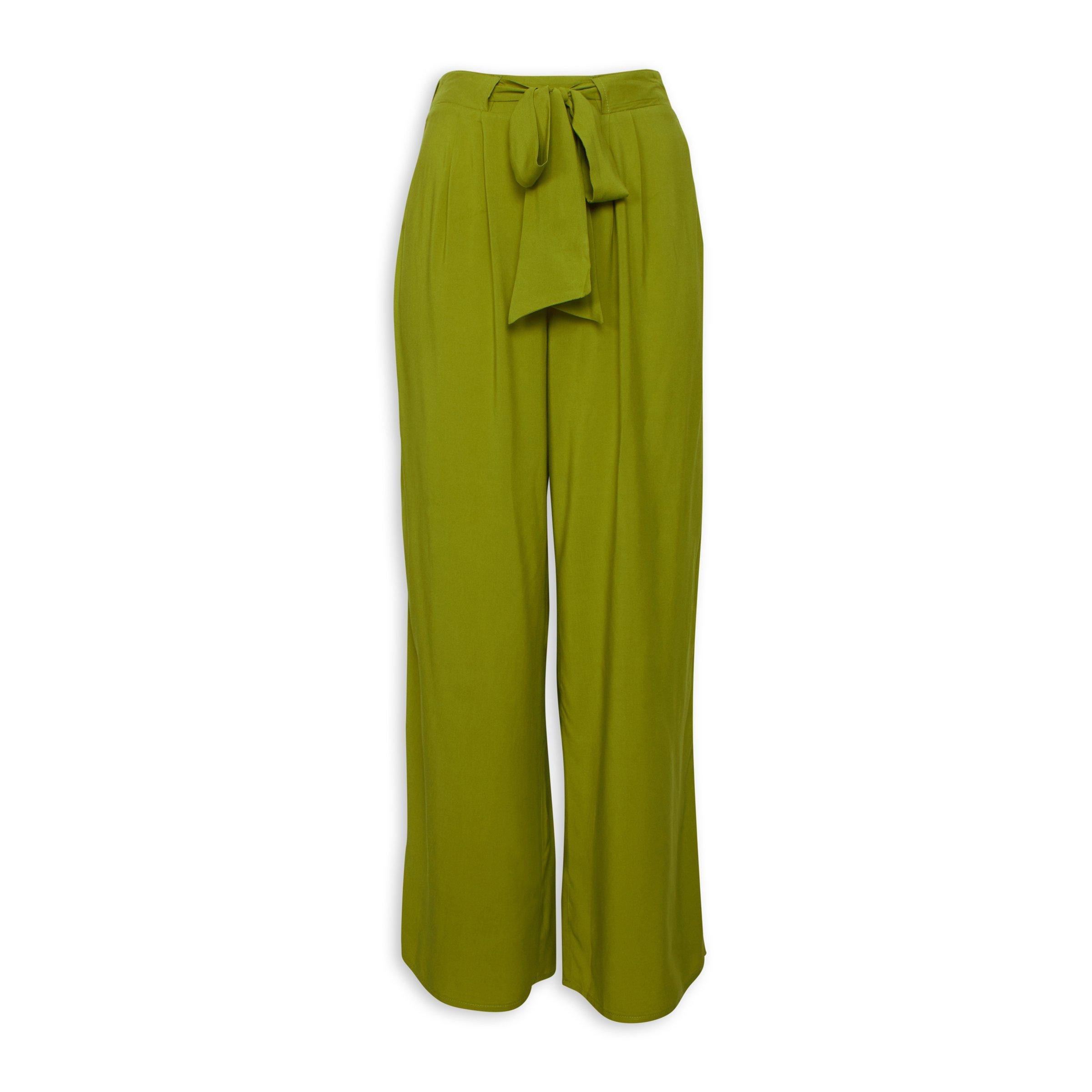Green Straight Leg Pants (3114253) | Inwear