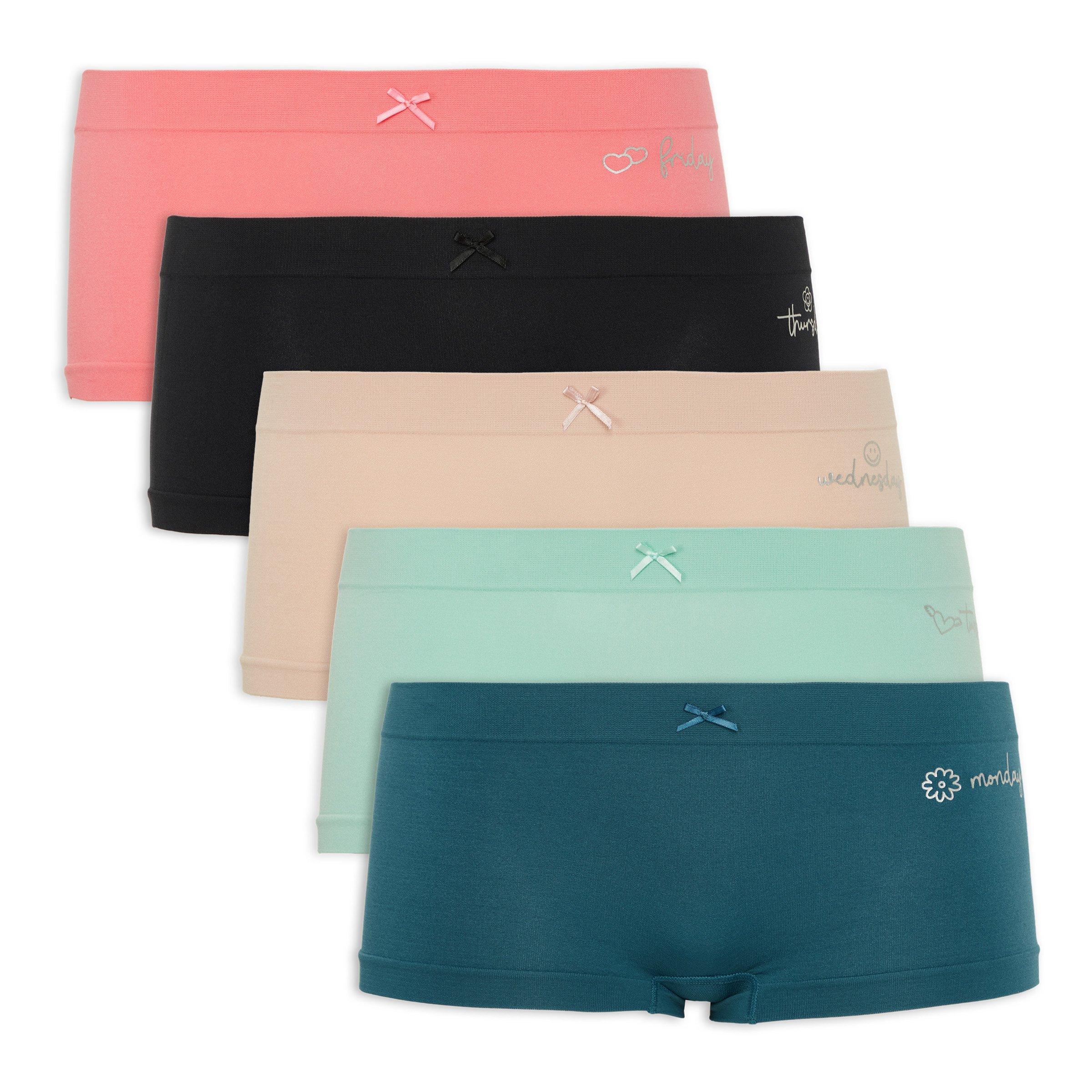 5-pack Seamless Boxer Panties (3114336) | Skiny