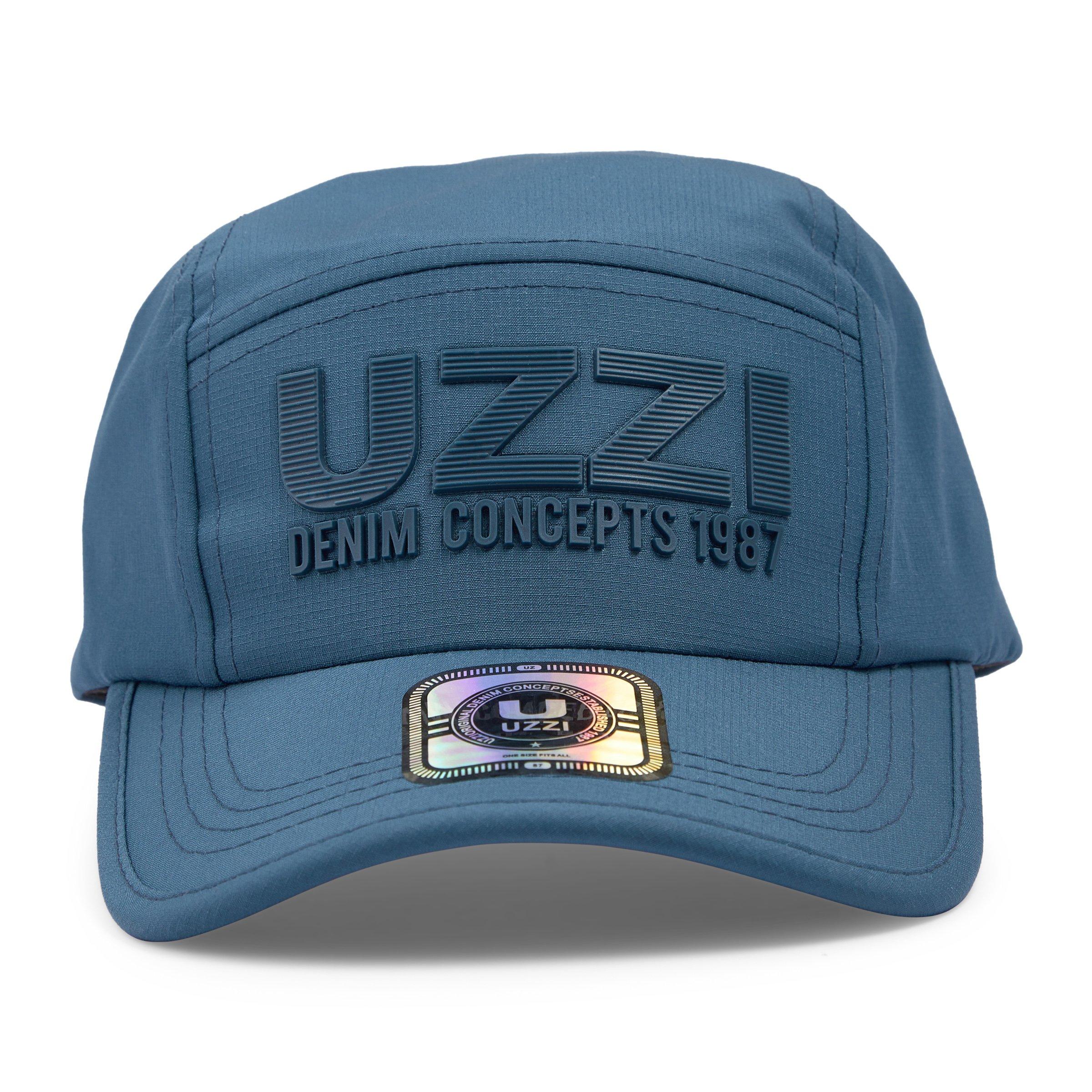Teal Techno Peak Cap (3114389) | UZZI