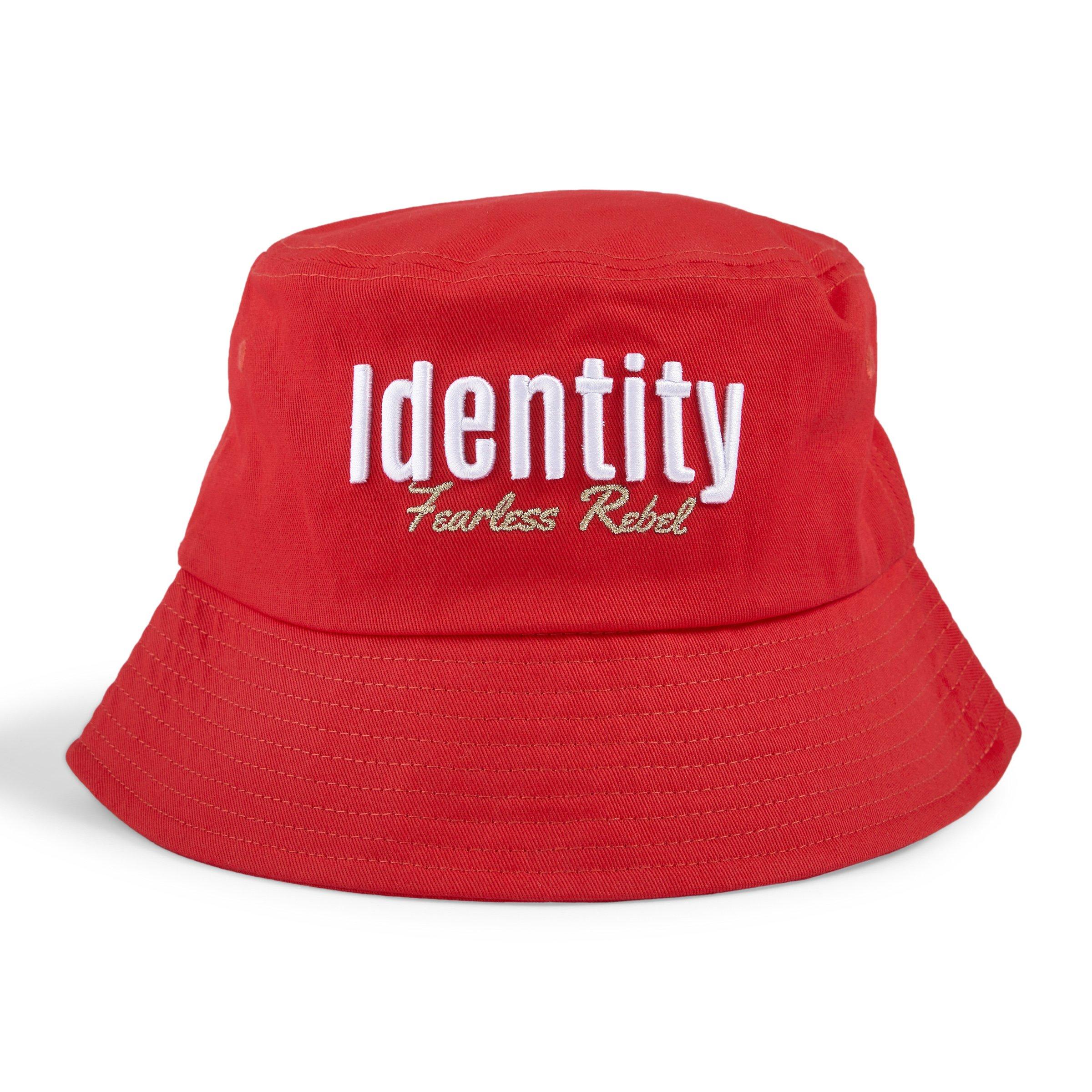 Red Branded Bucket Hat (3114814) | Identity