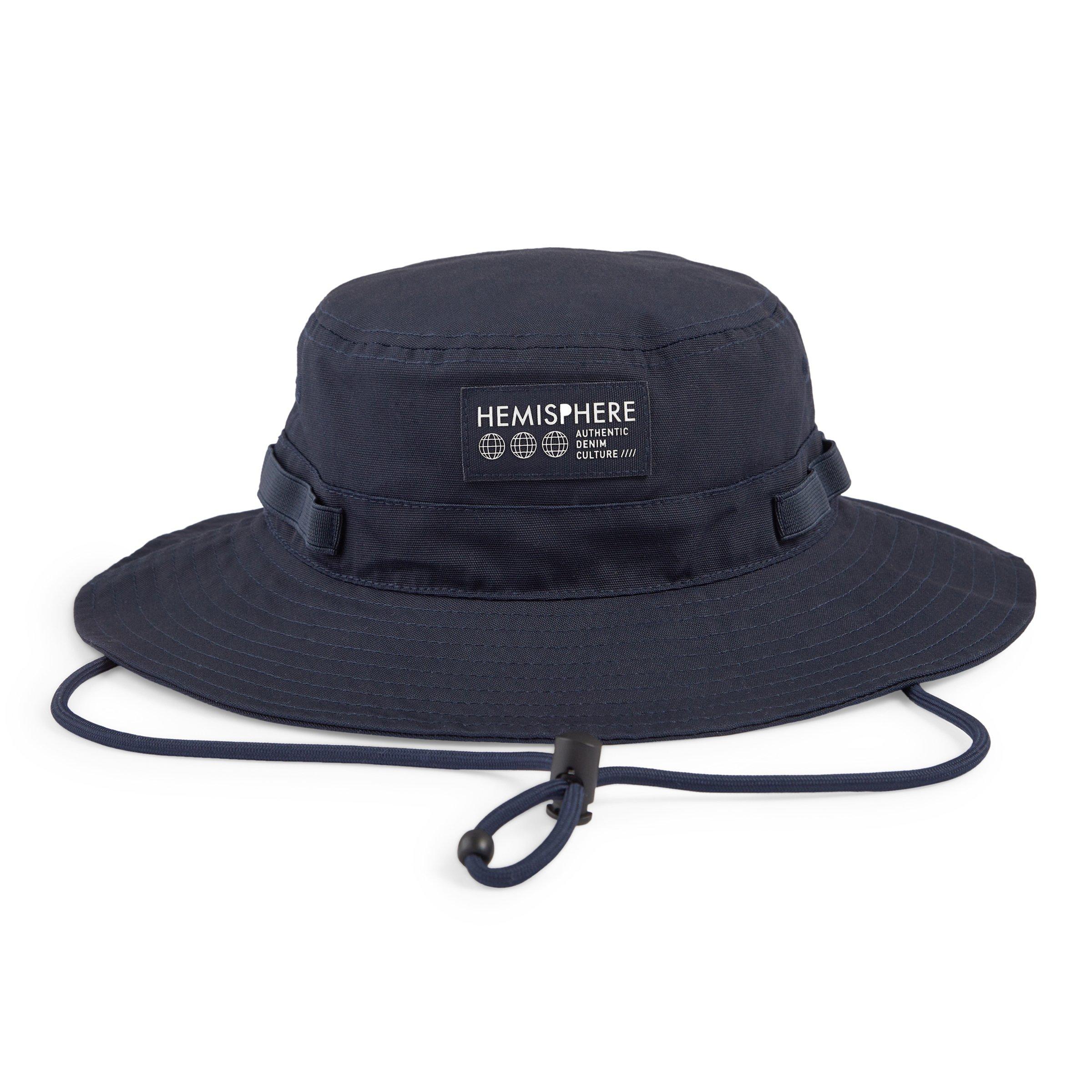Navy Wide Brim Bucket Hat (3114839) | Hemisphere