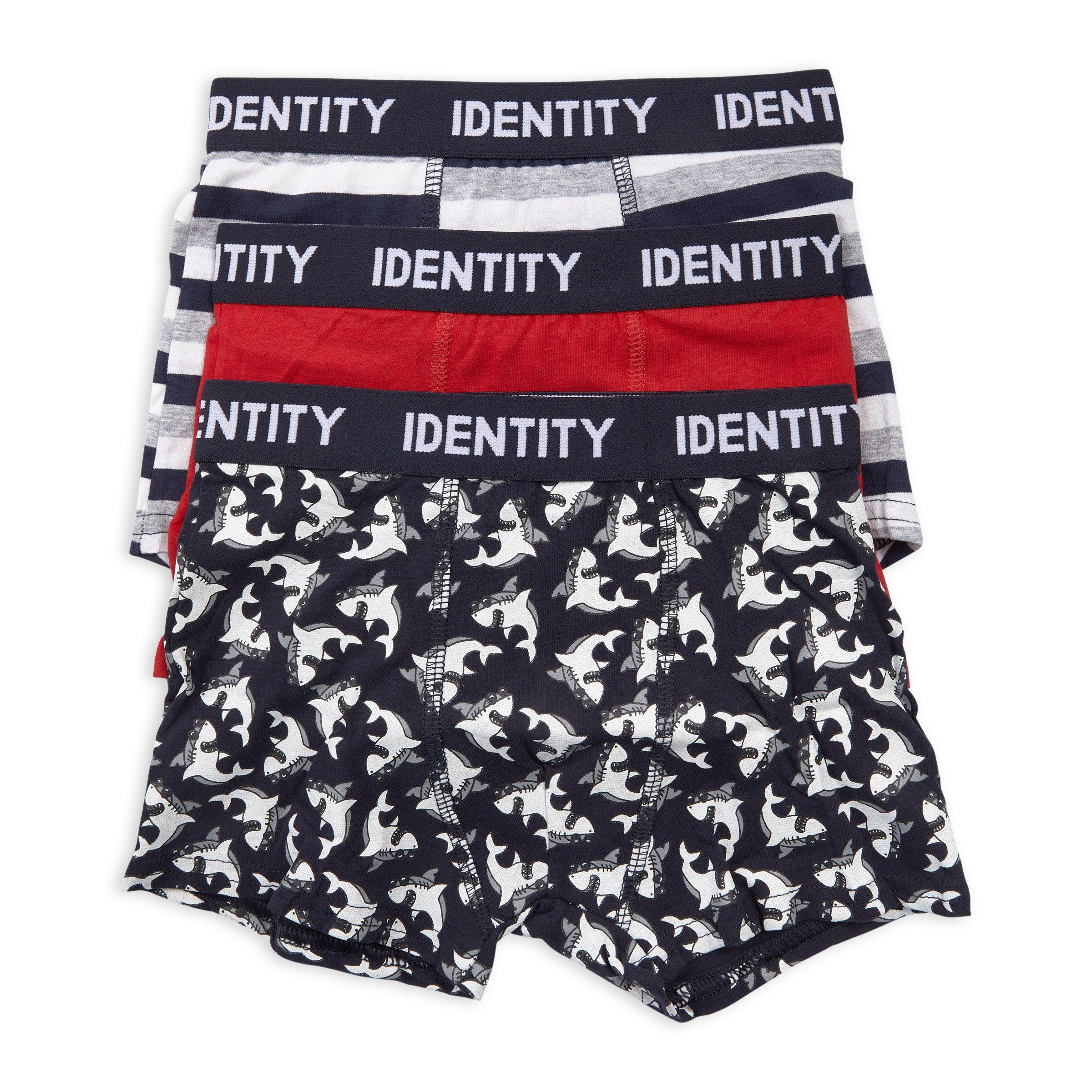 3-pack Boys Boxers (3114866) | Identity