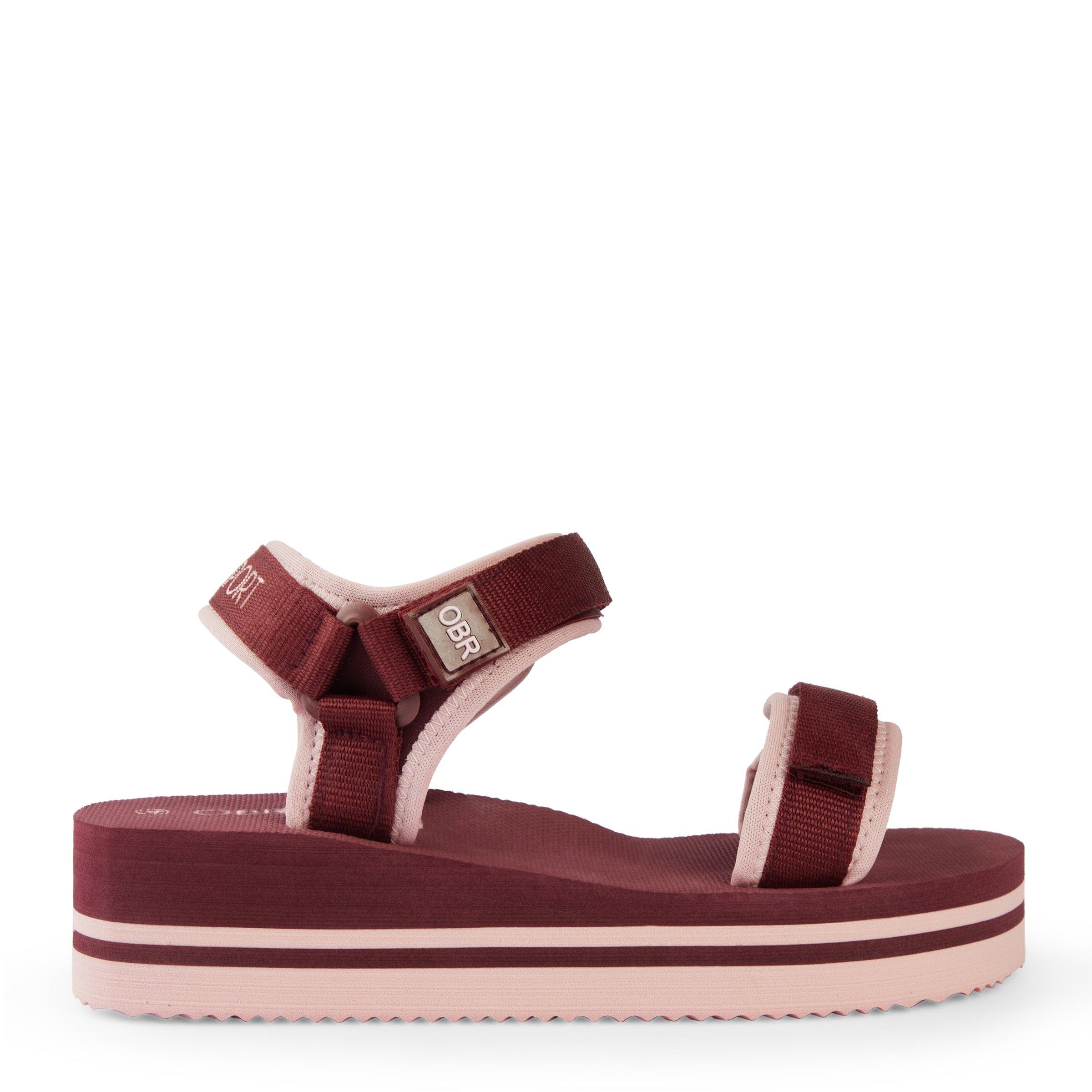 Burgundy Platform Adventure Sandals (3114963) | OUTBACK RED Sport