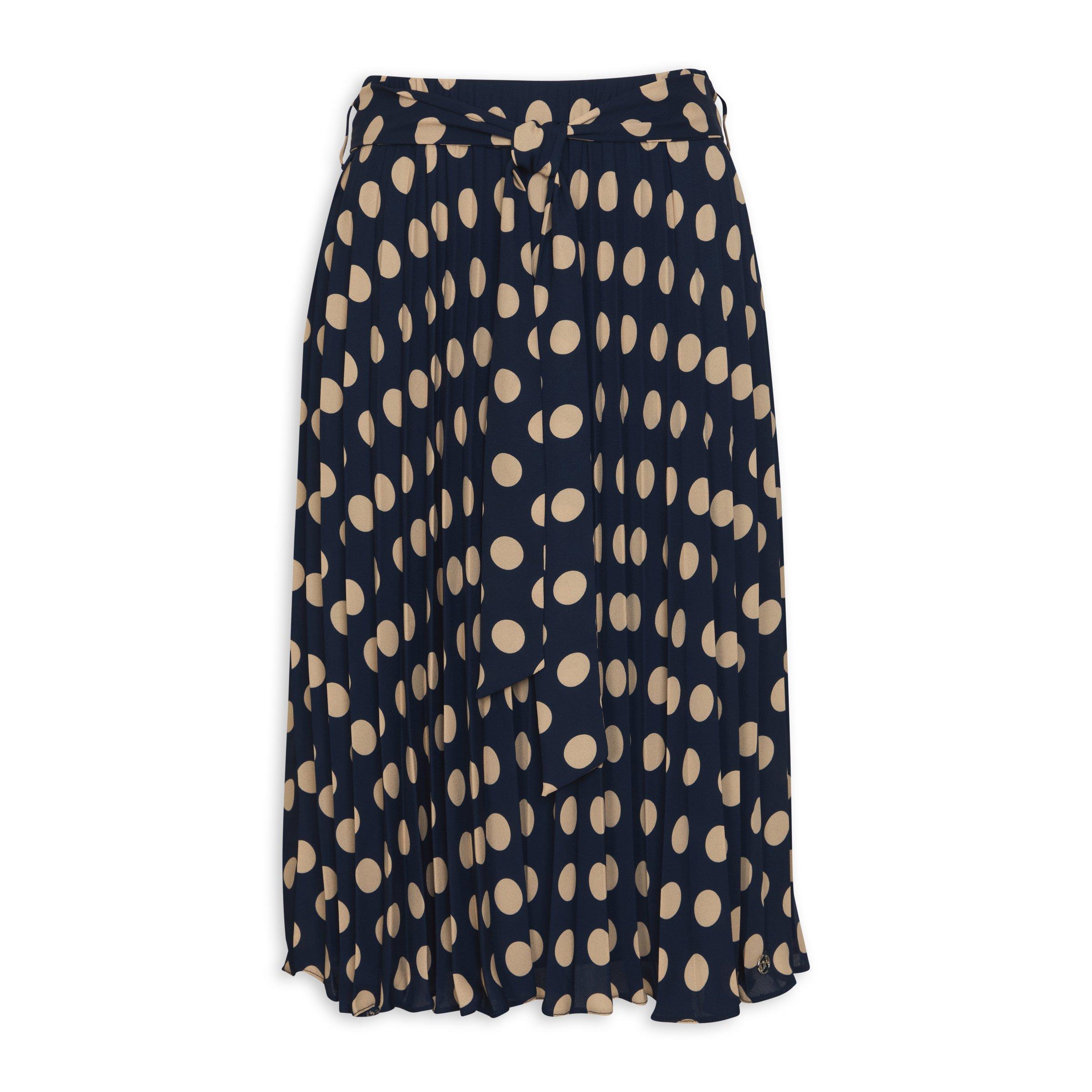 Spot Pleated Skirt (3115053) | Daniel Hechter