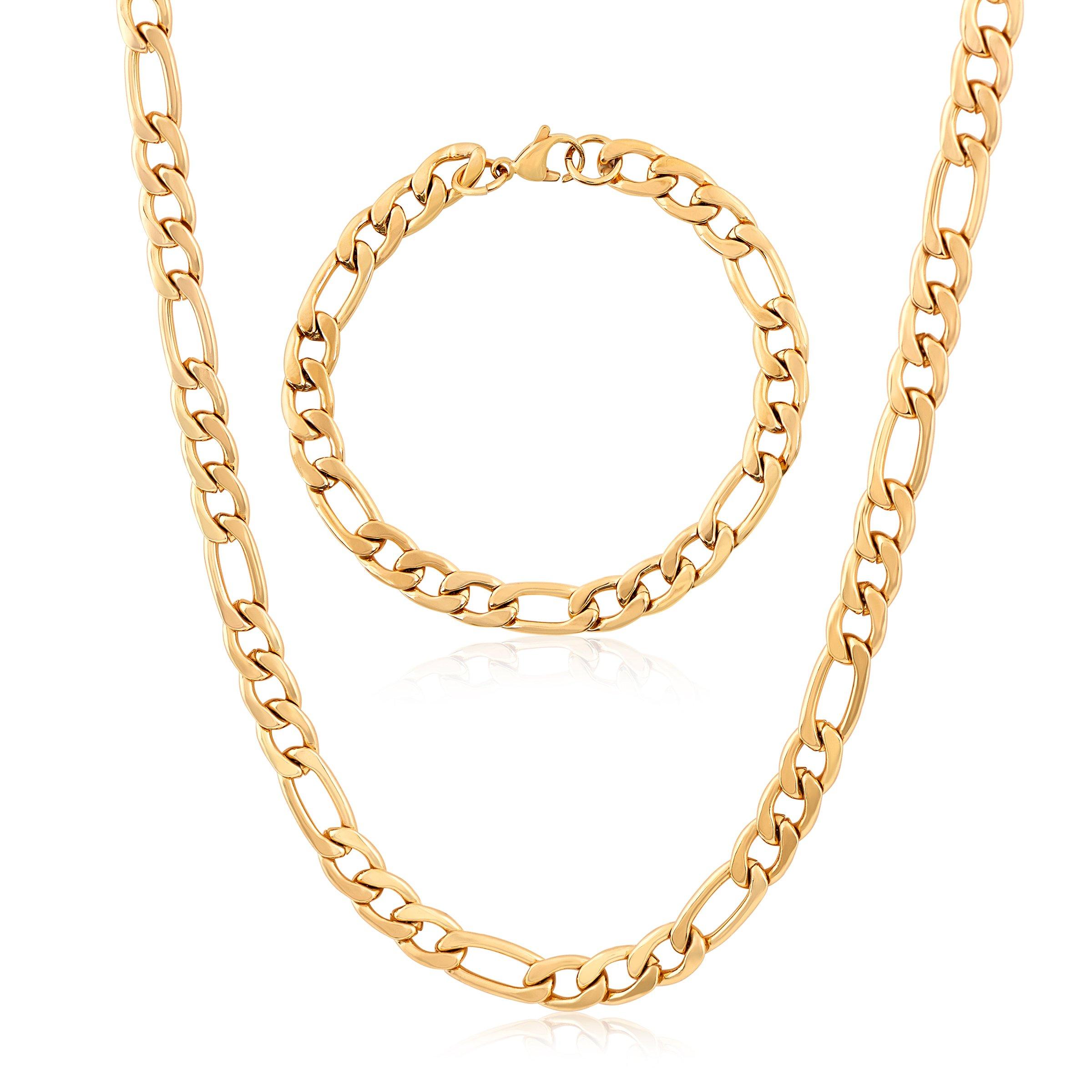 Chain & Bracelet Set (3115278) | Stainless Steel