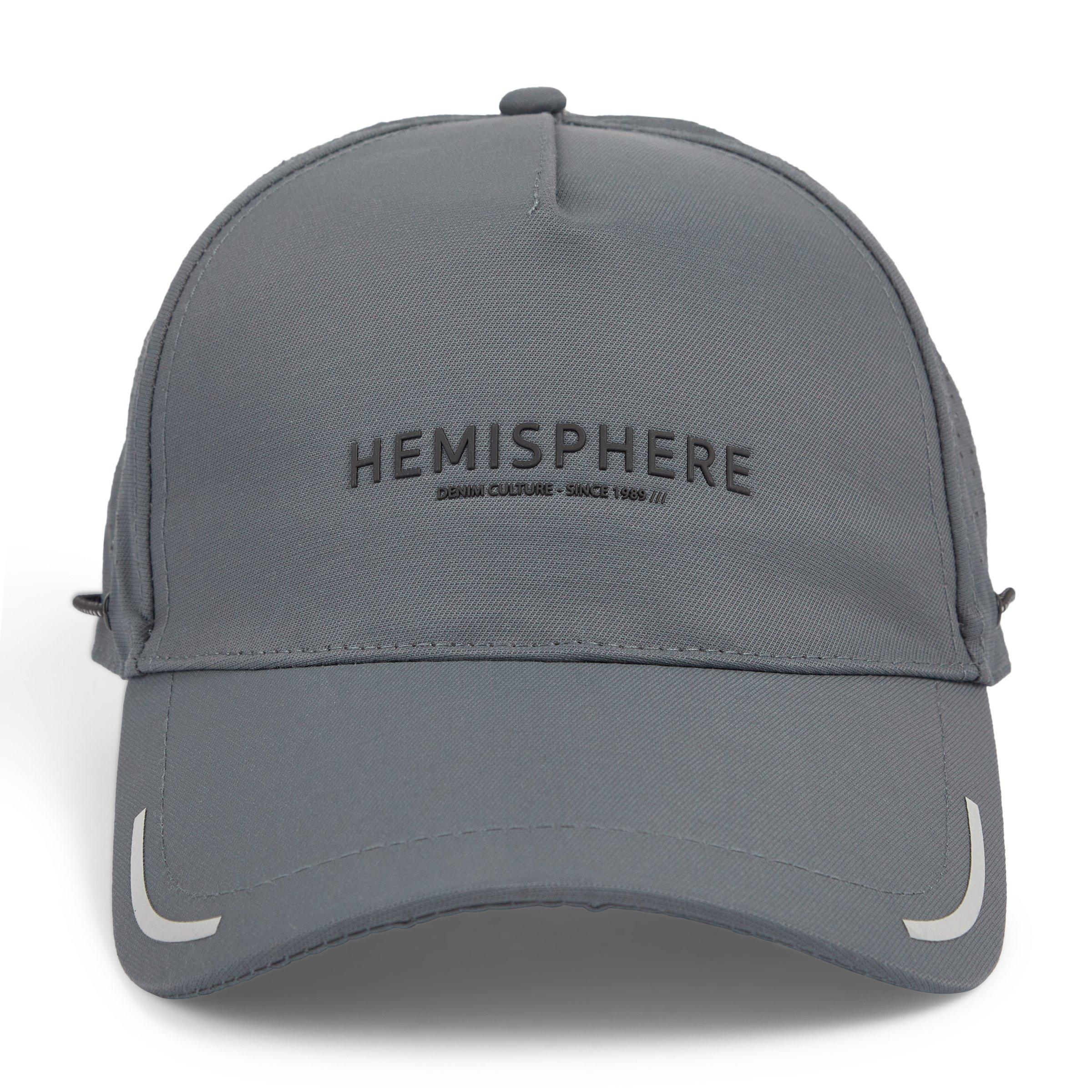 Charcoal Grey Techno Peak Cap (3115459) | Hemisphere