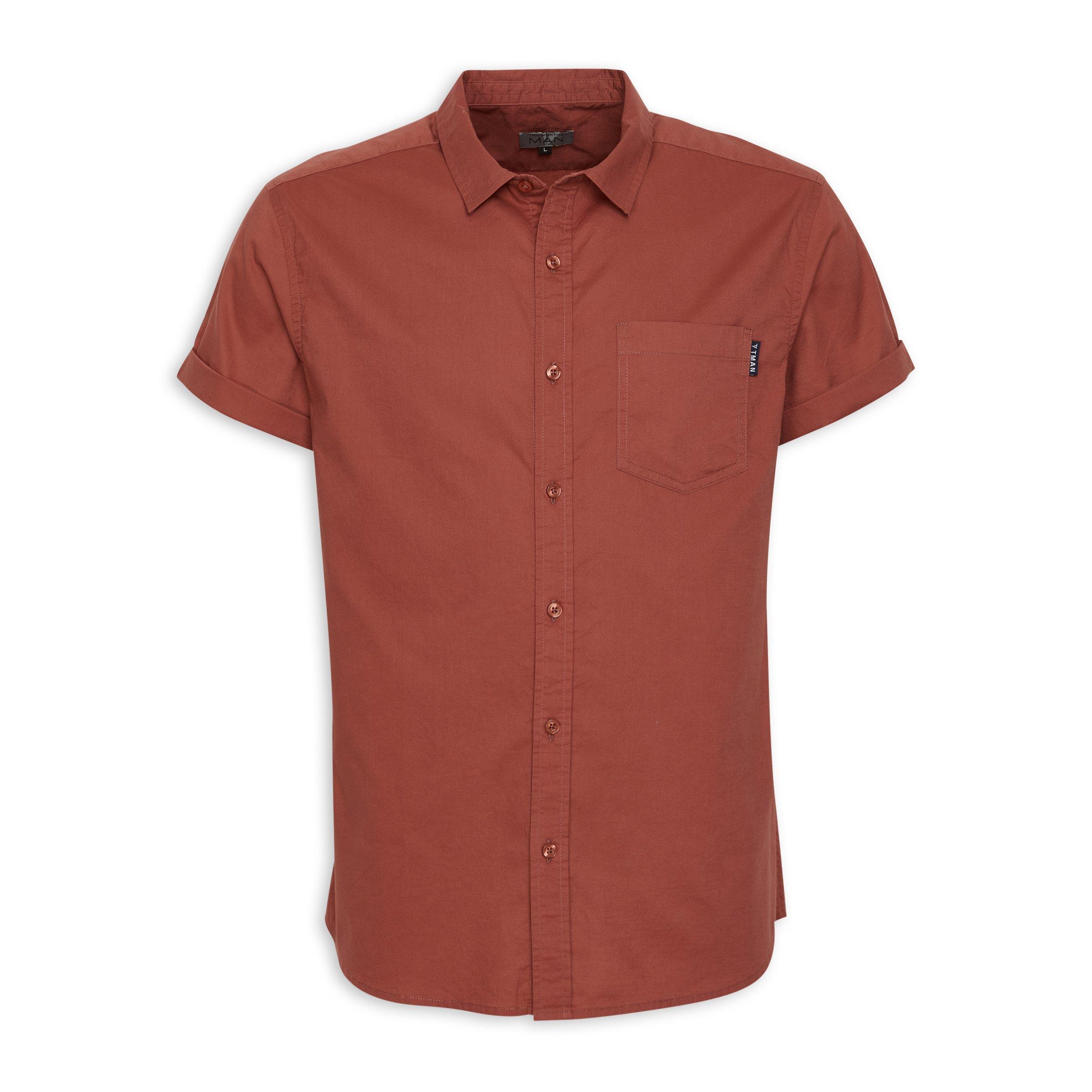 Rust Shirt (3115534) | Truworths Man