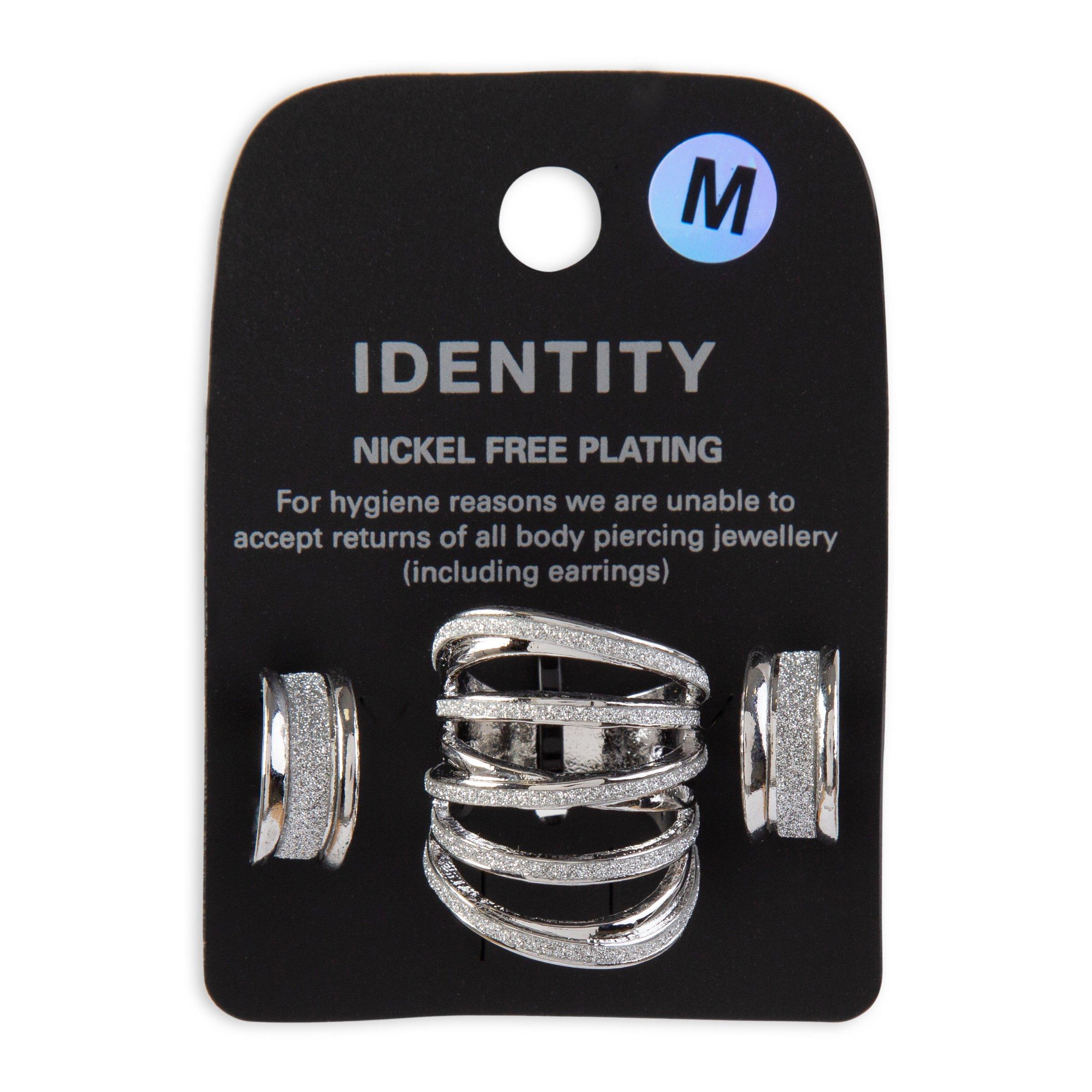 Silver Rings With Earrings (3115832) | Identity