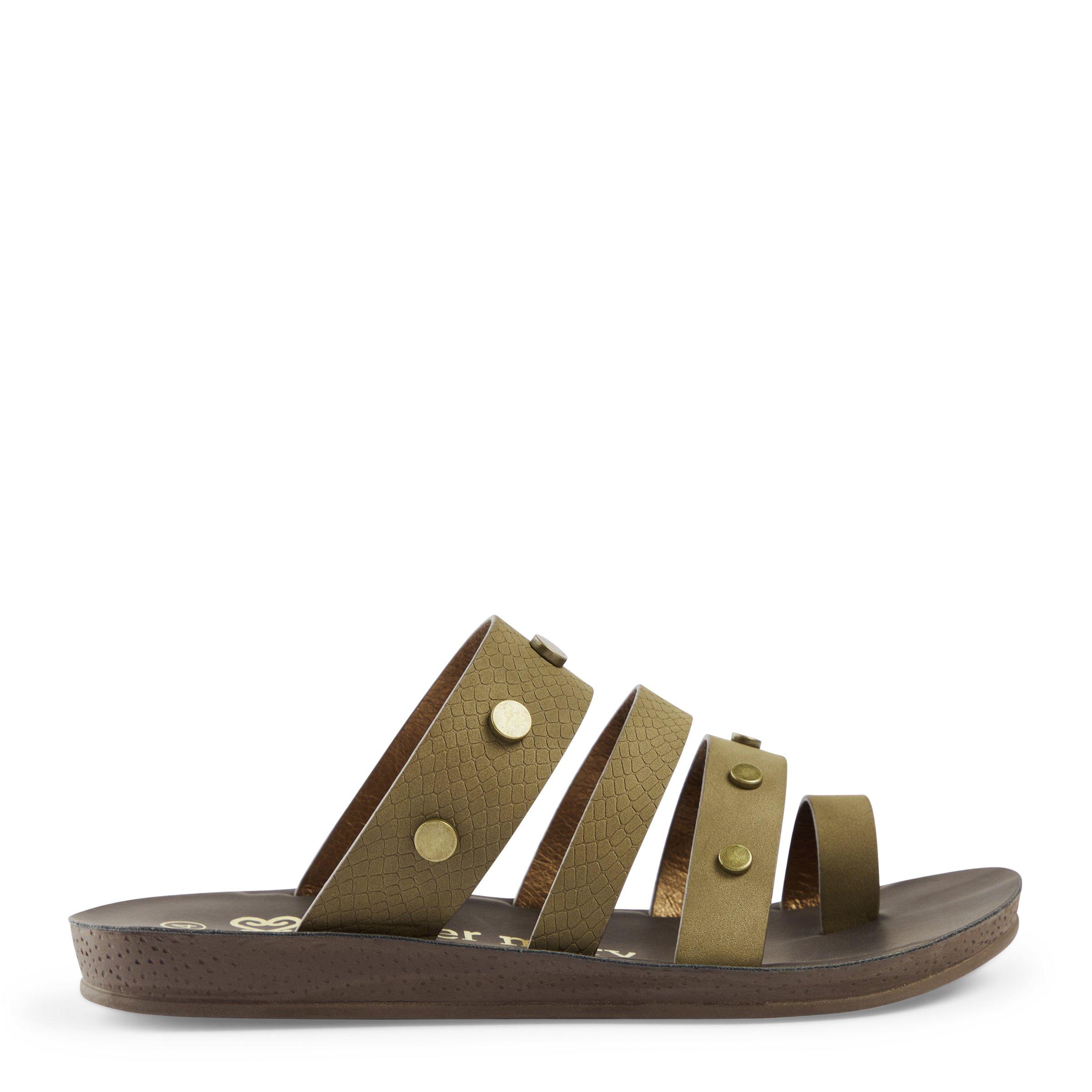Green Toe Post Sandals (3115934) | Ginger Mary