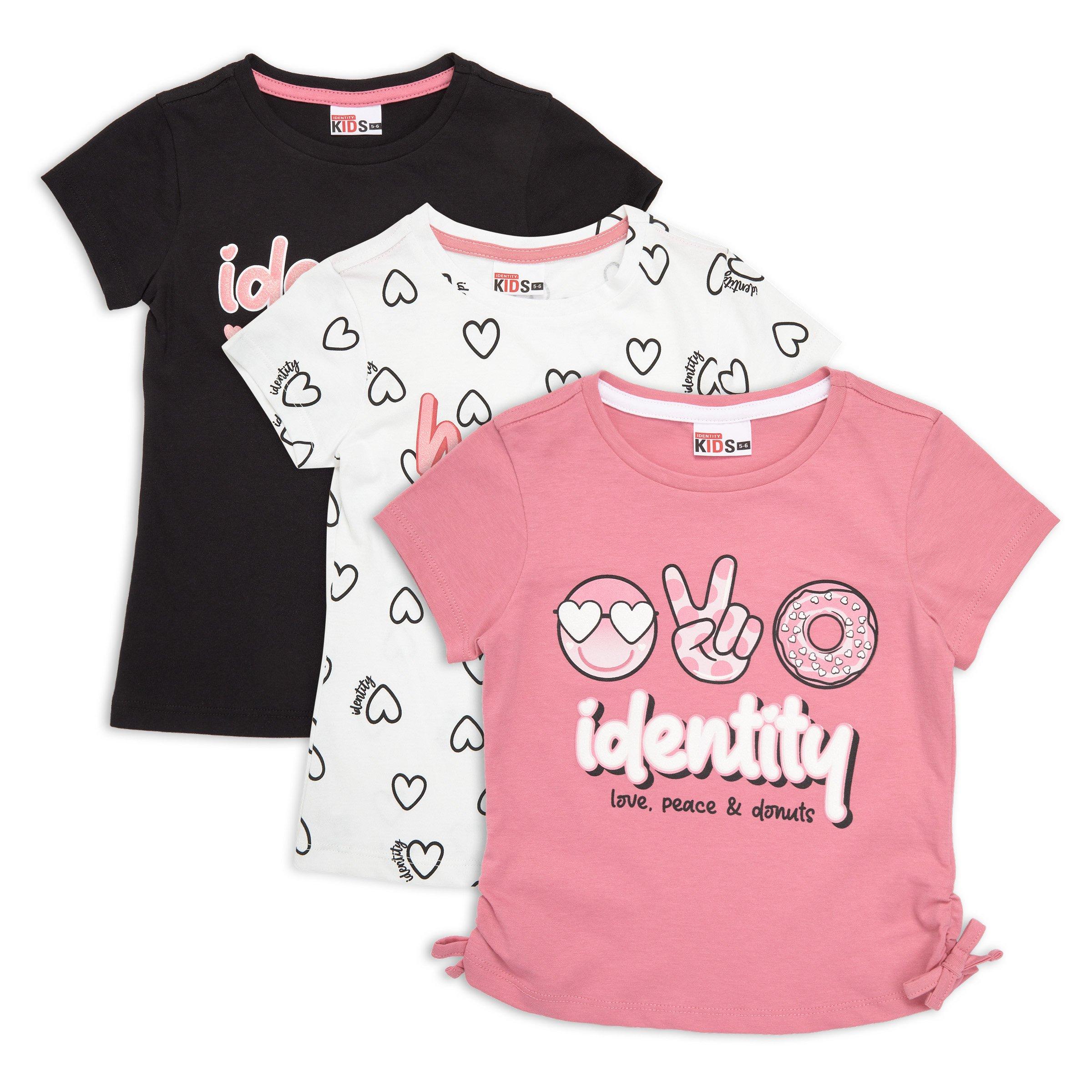 3-pack Kid Girl T-shirts (3116072) | Identity