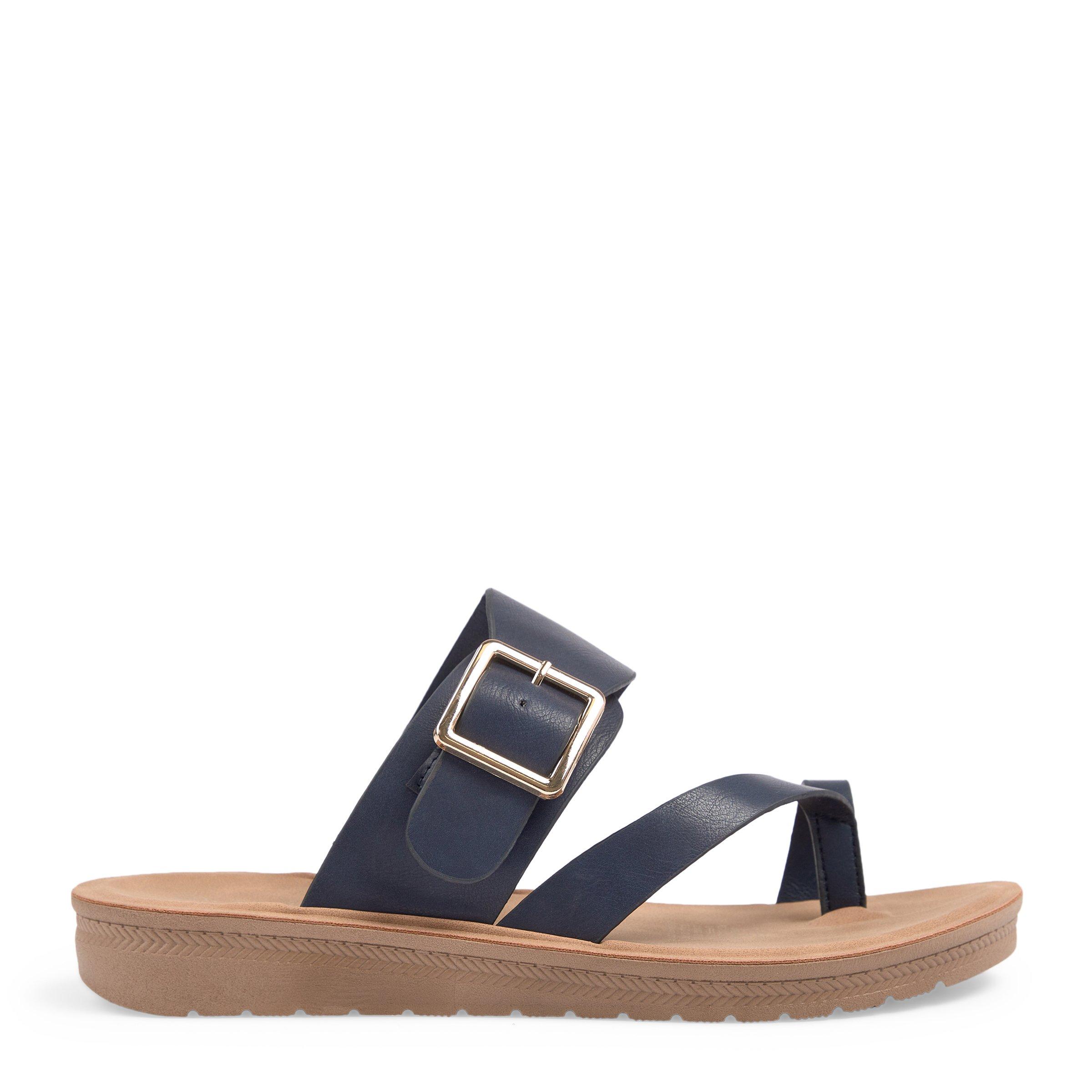 Navy Toe Post Sandals (3116202) | Truworths