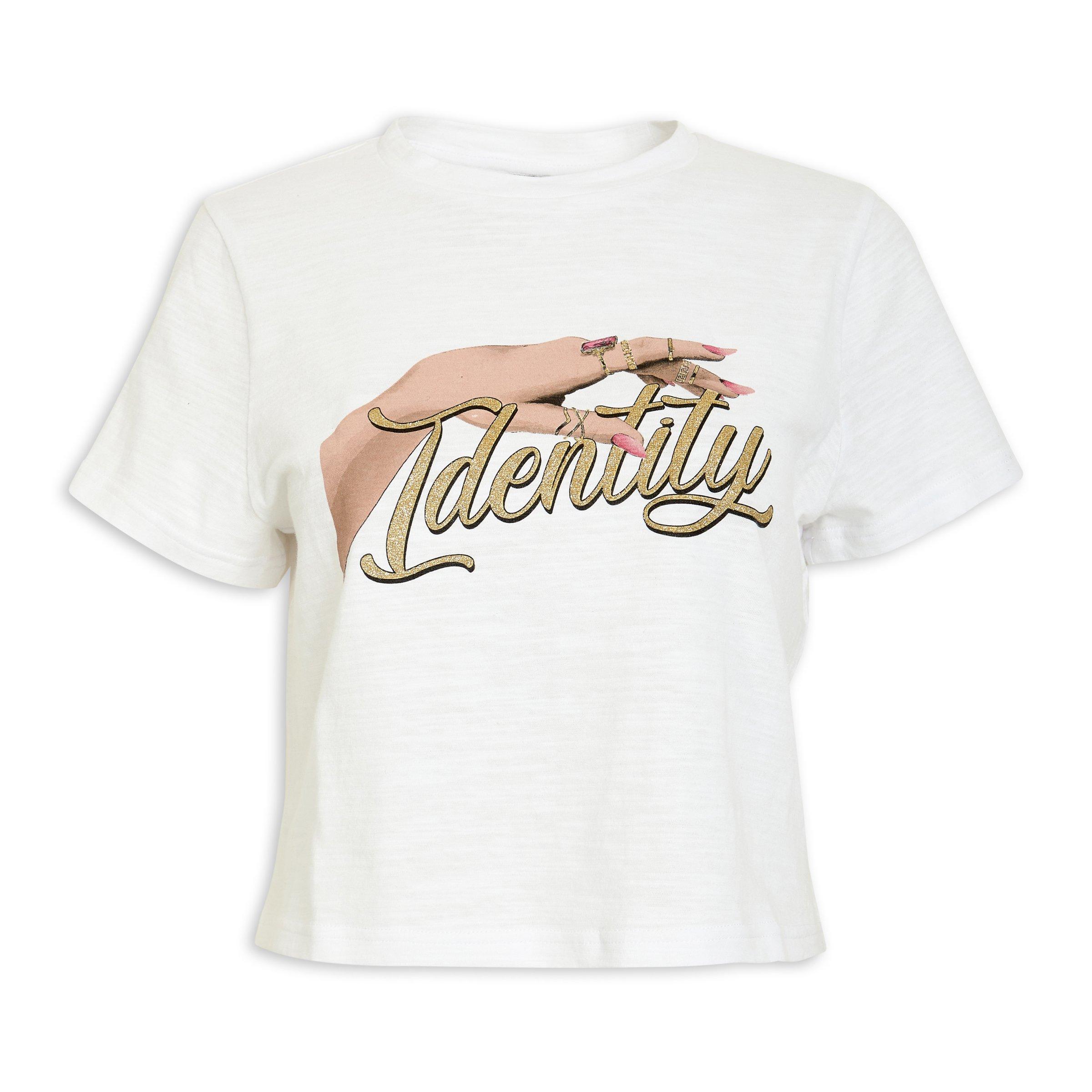 White Branded Tee (3116956) | Identity