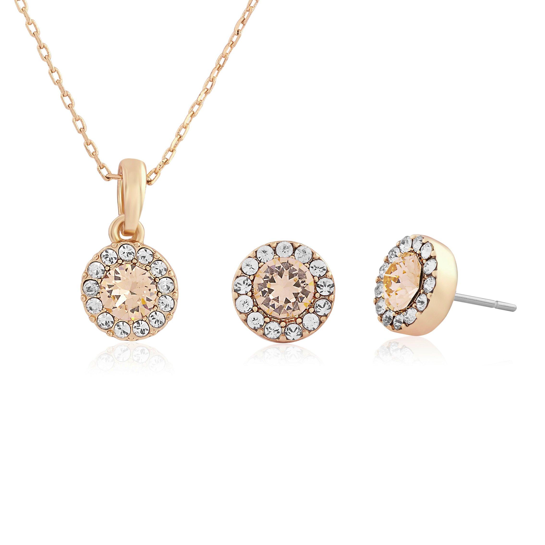 Champagne Swarovski Set (3117005) | Sparkle