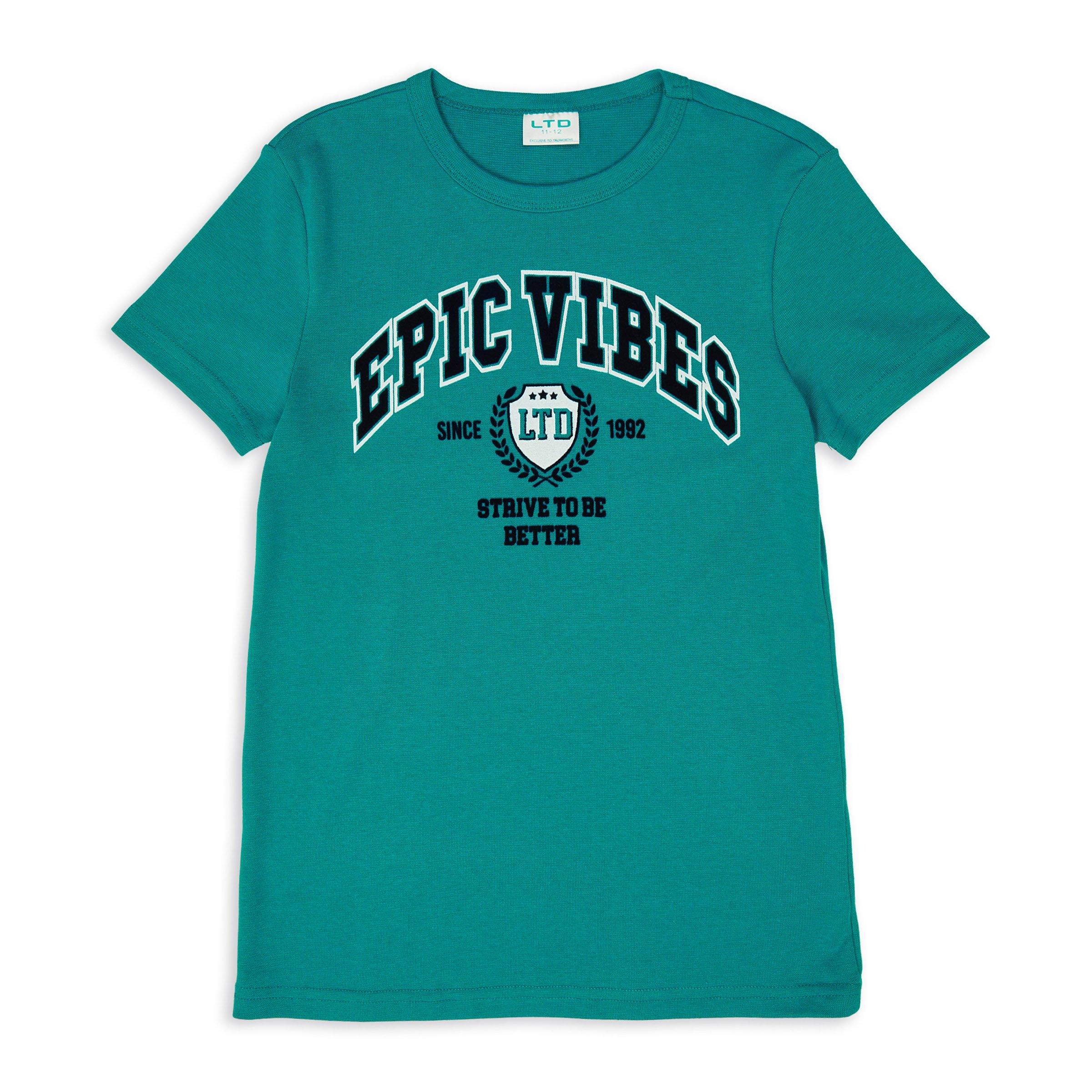 Boys Turquoise T-shirt (3117389) | LTD Kids