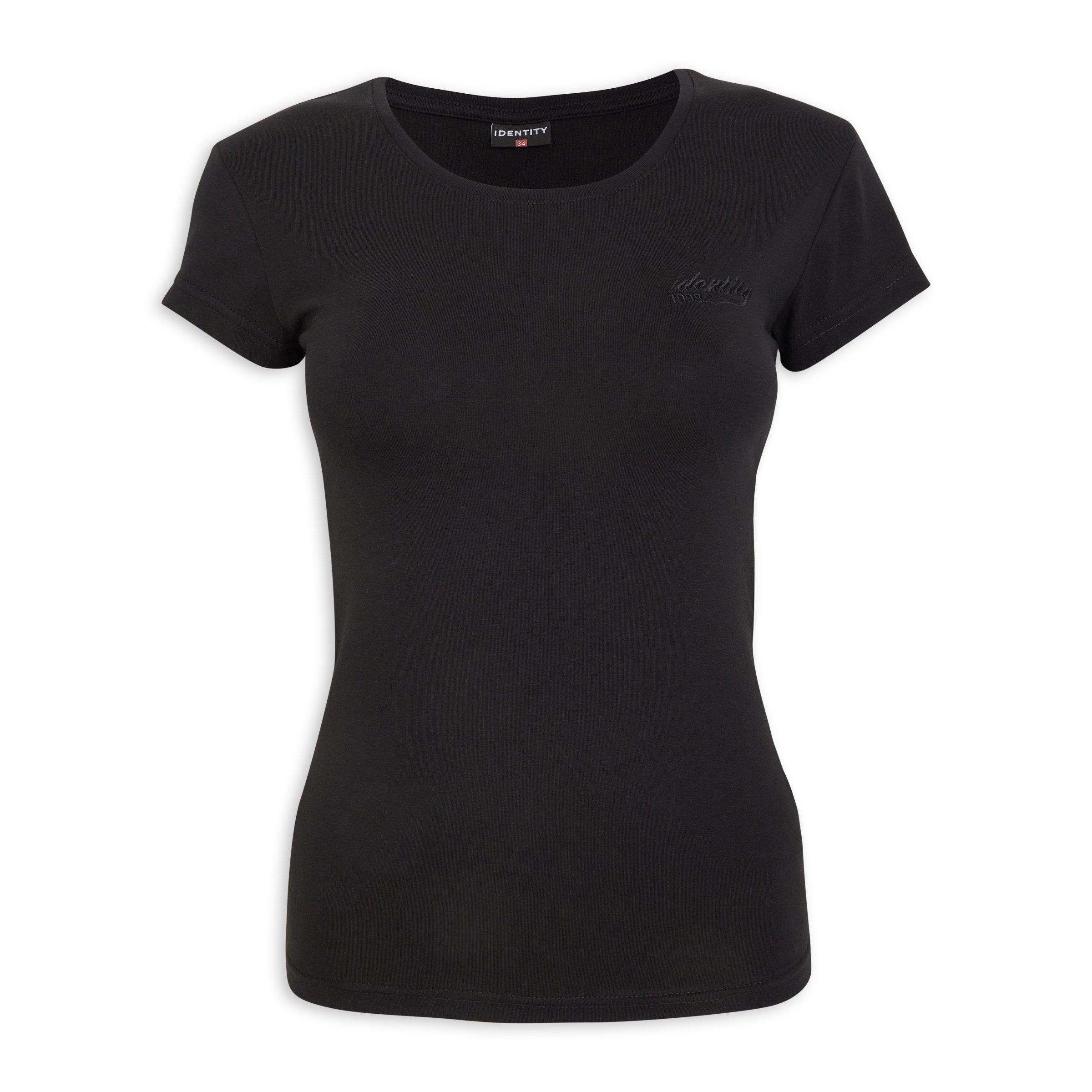 Black Basic Tee (3117583) | Identity