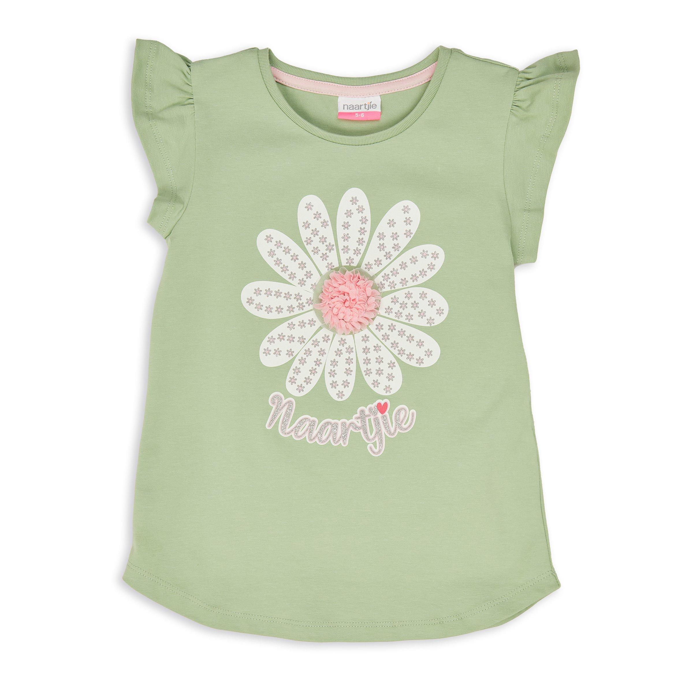 Kid Girl Sage Green T-shirt (3117933) | Naartjie
