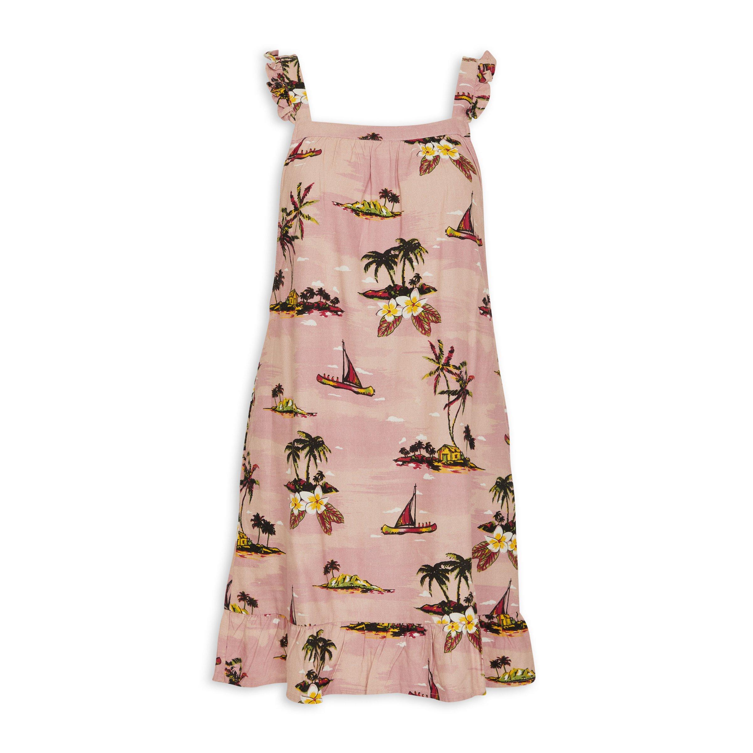 Pink Printed Pinny (3118222) | Identity