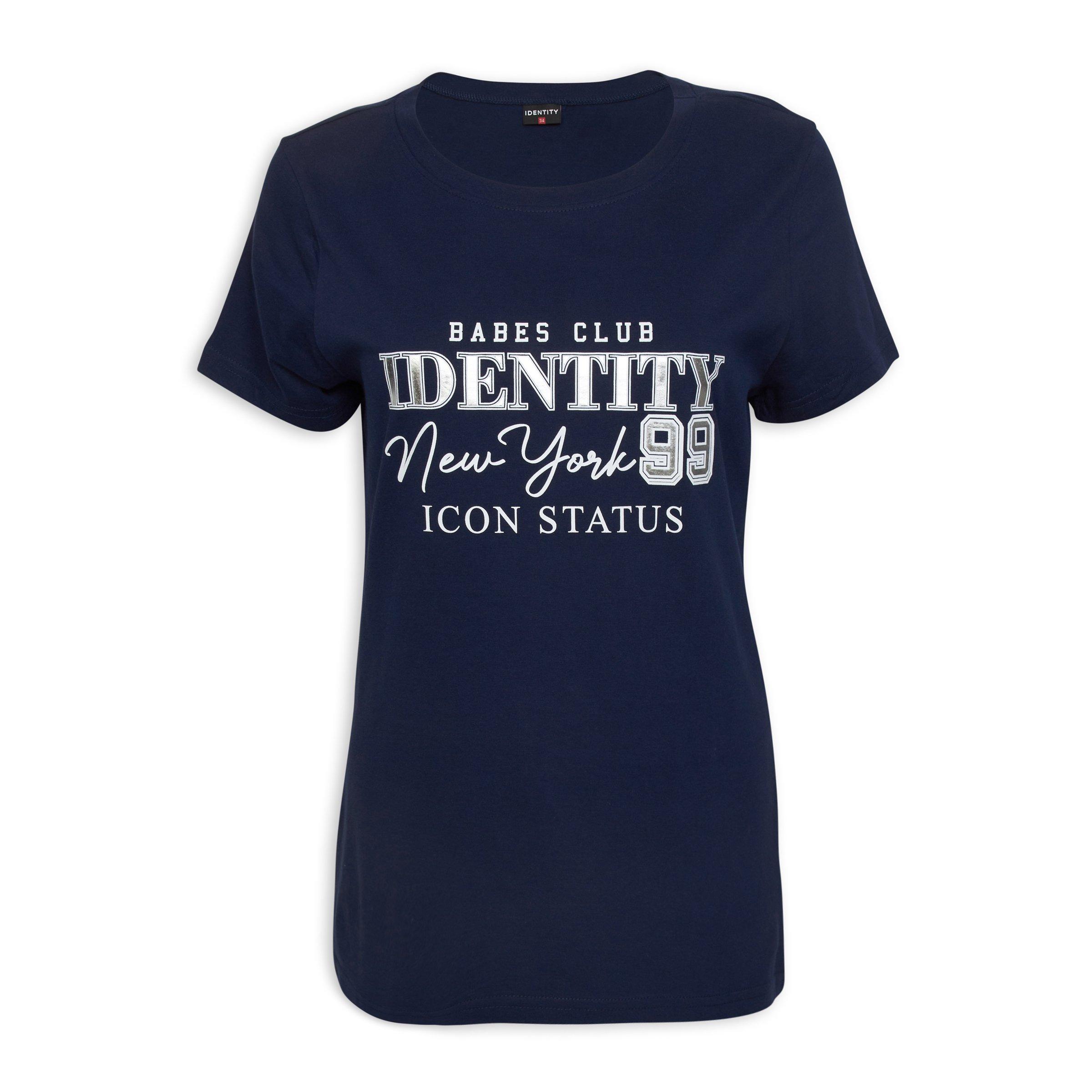 Navy Branded Tee (3118867) | Identity