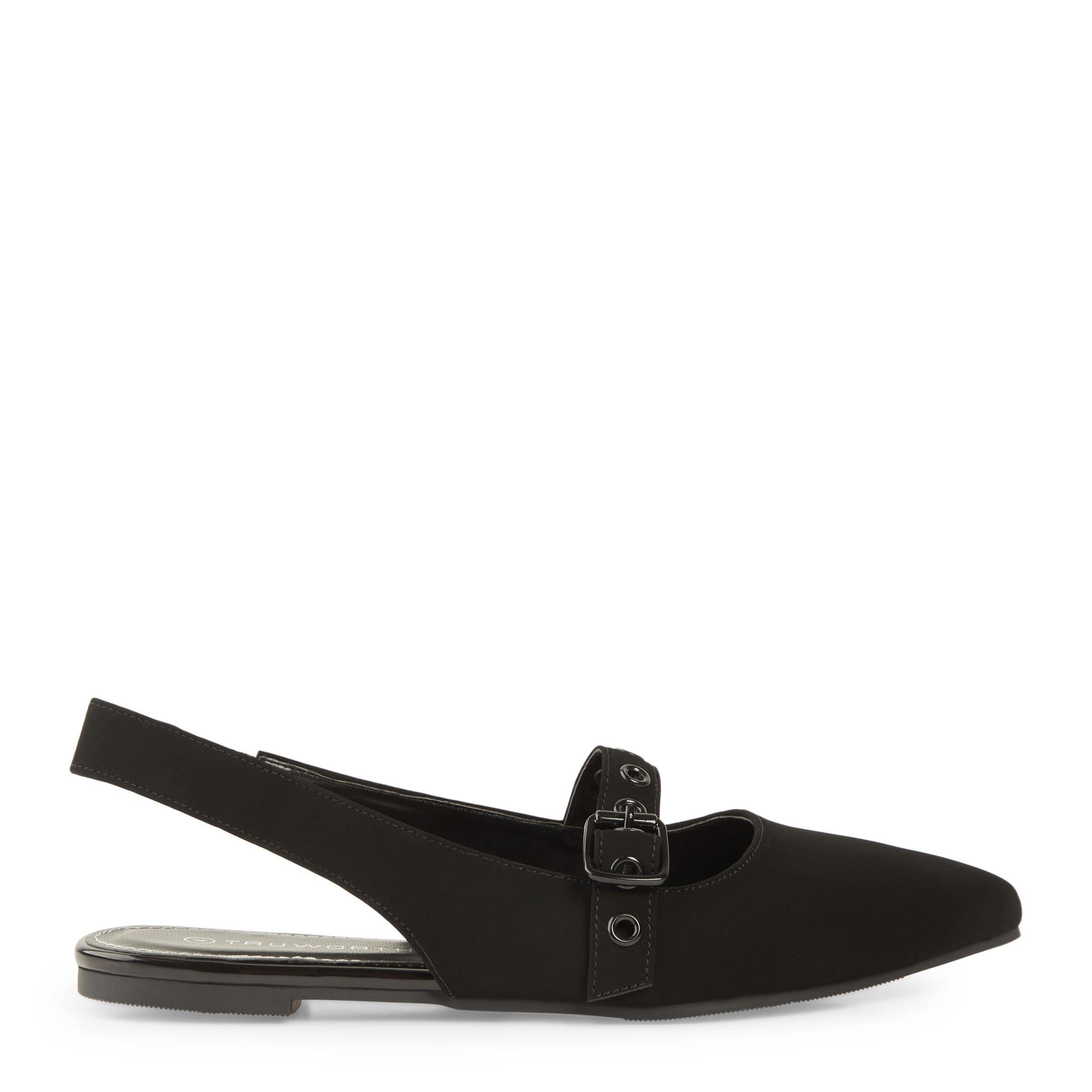 Black Slingback Sandals (3119009) | Truworths