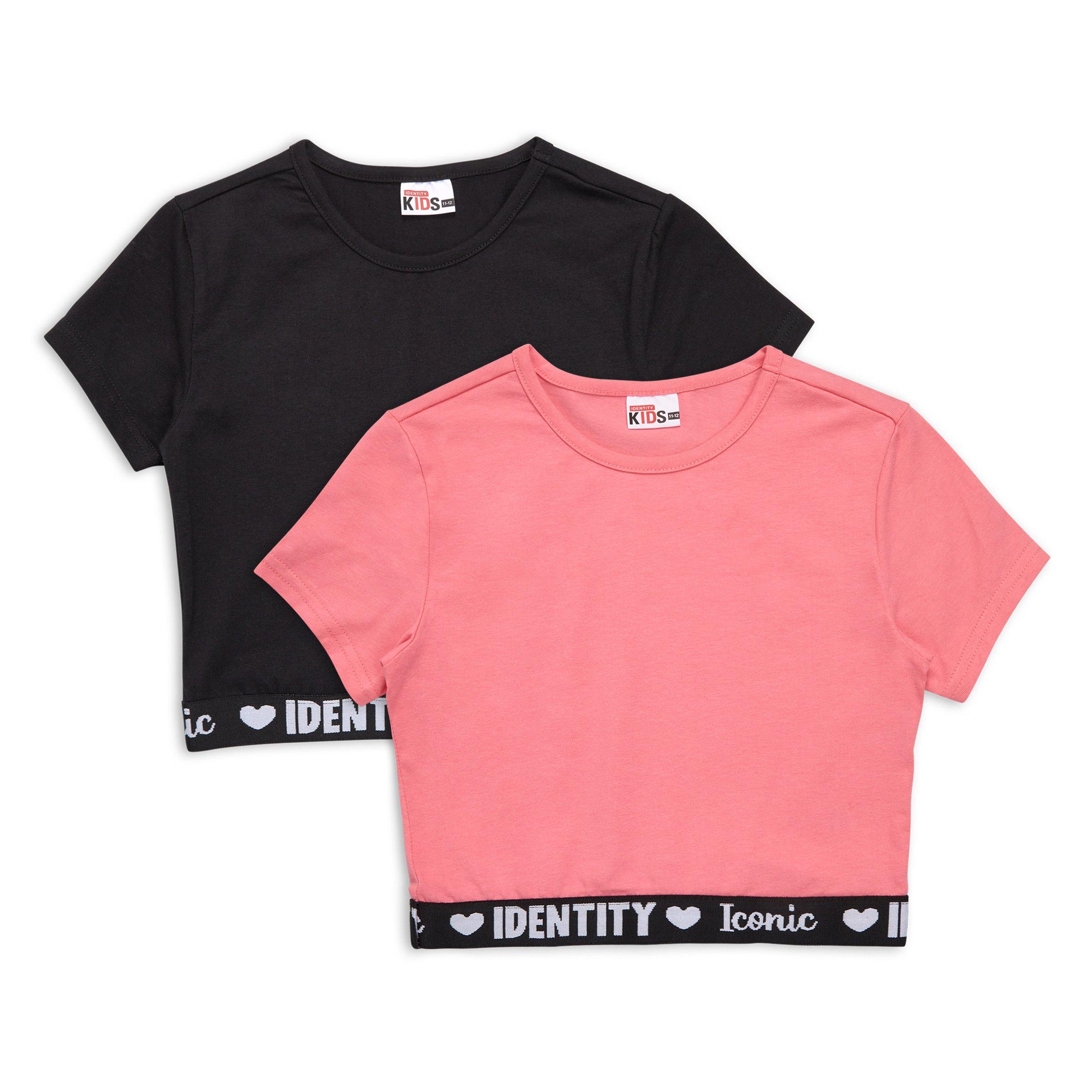2-pack Girls Cropped Tops (3119264) | Identity