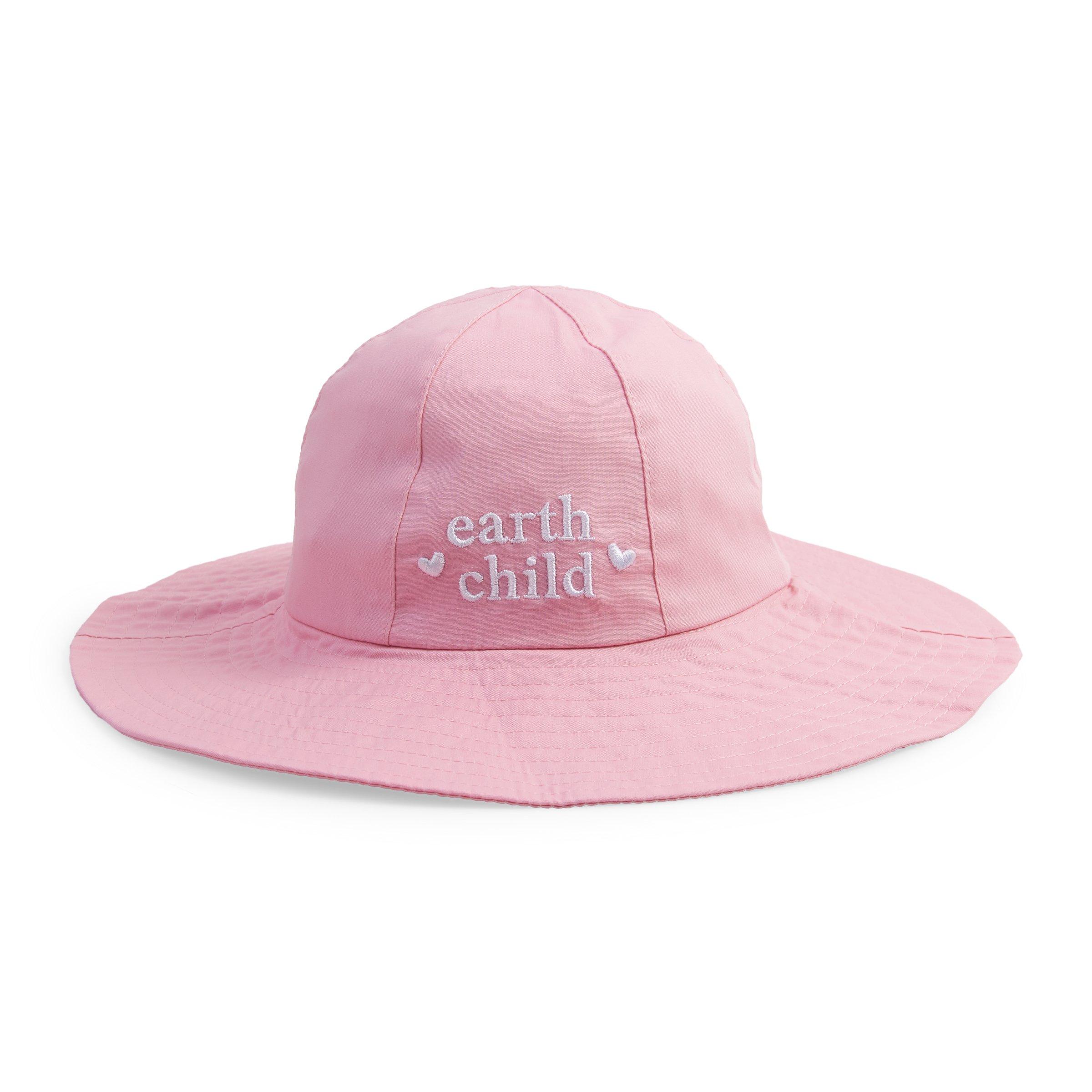 Girls Pink Wide Brim Bucket Hat (3119551) | Earthchild