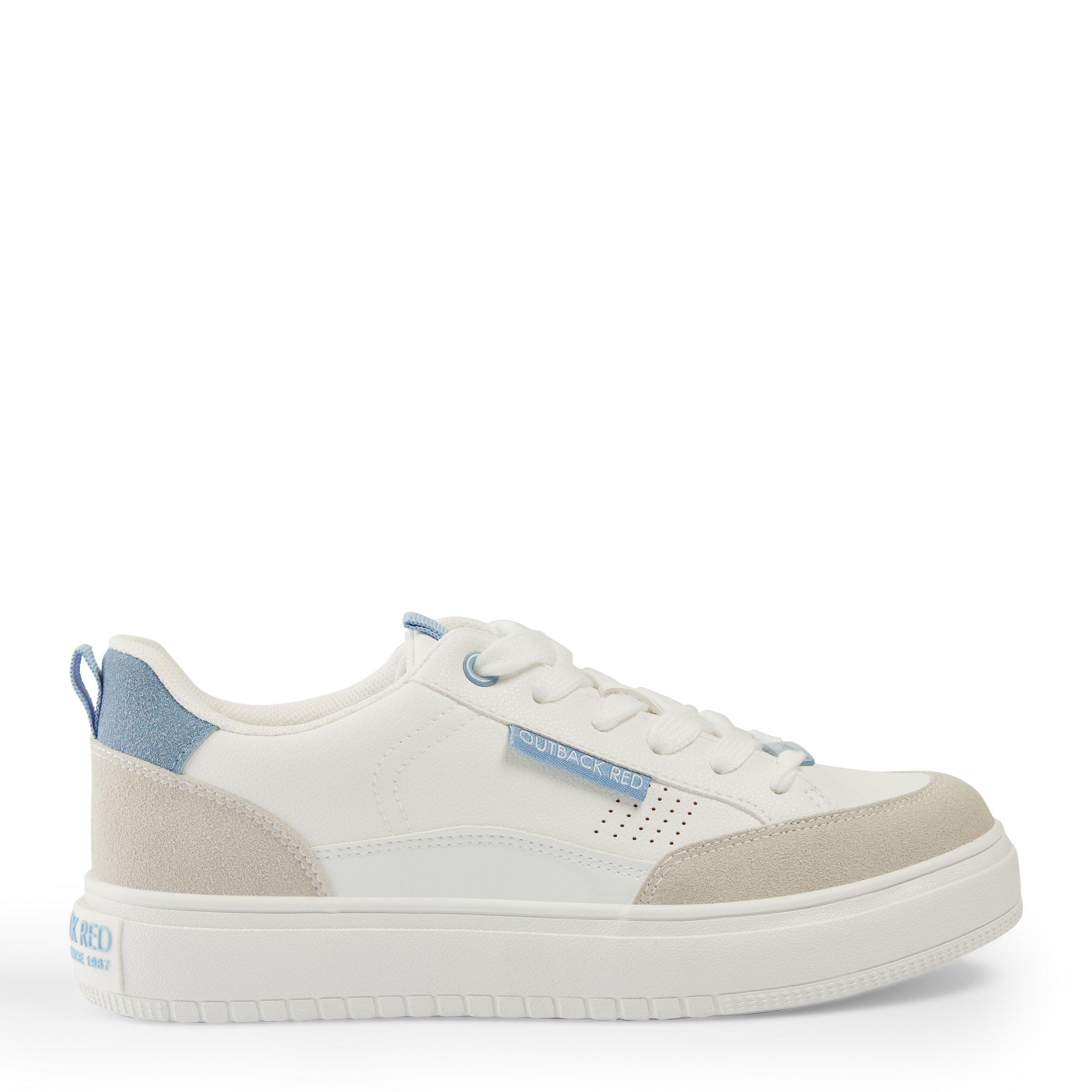 White Flatform Sneaker (3119692) | OUTBACK RED