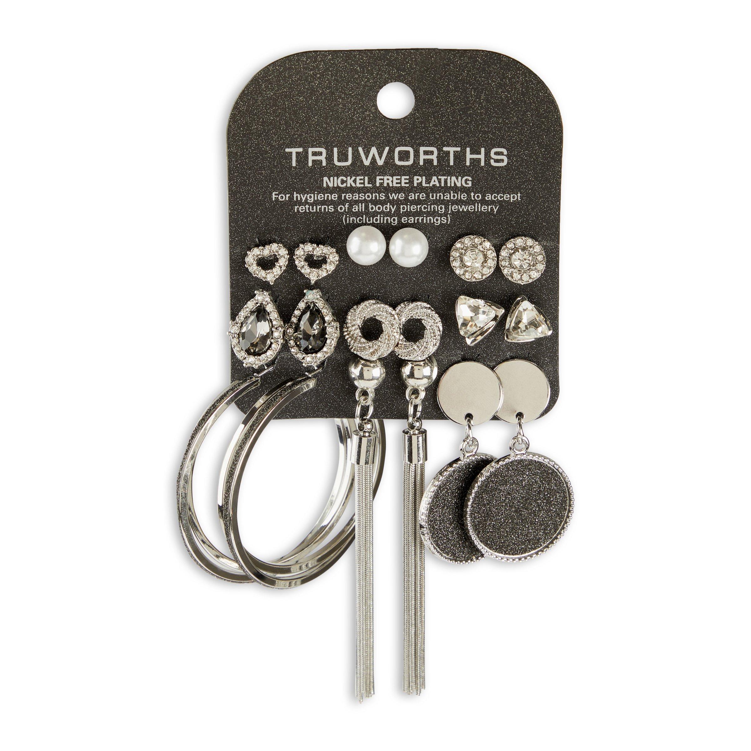 9-pack Earrings (3119972) | Truworths