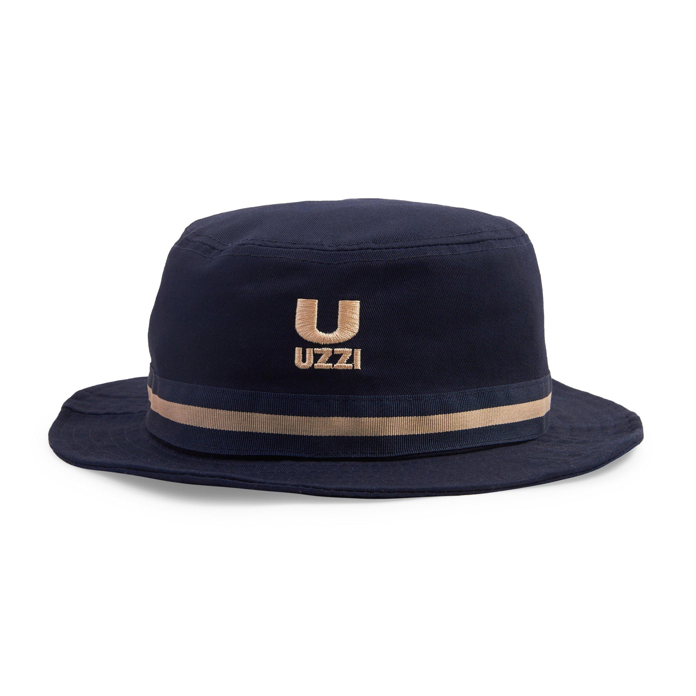Navy Wide Brim Bucket Hat (3119981) | UZZI