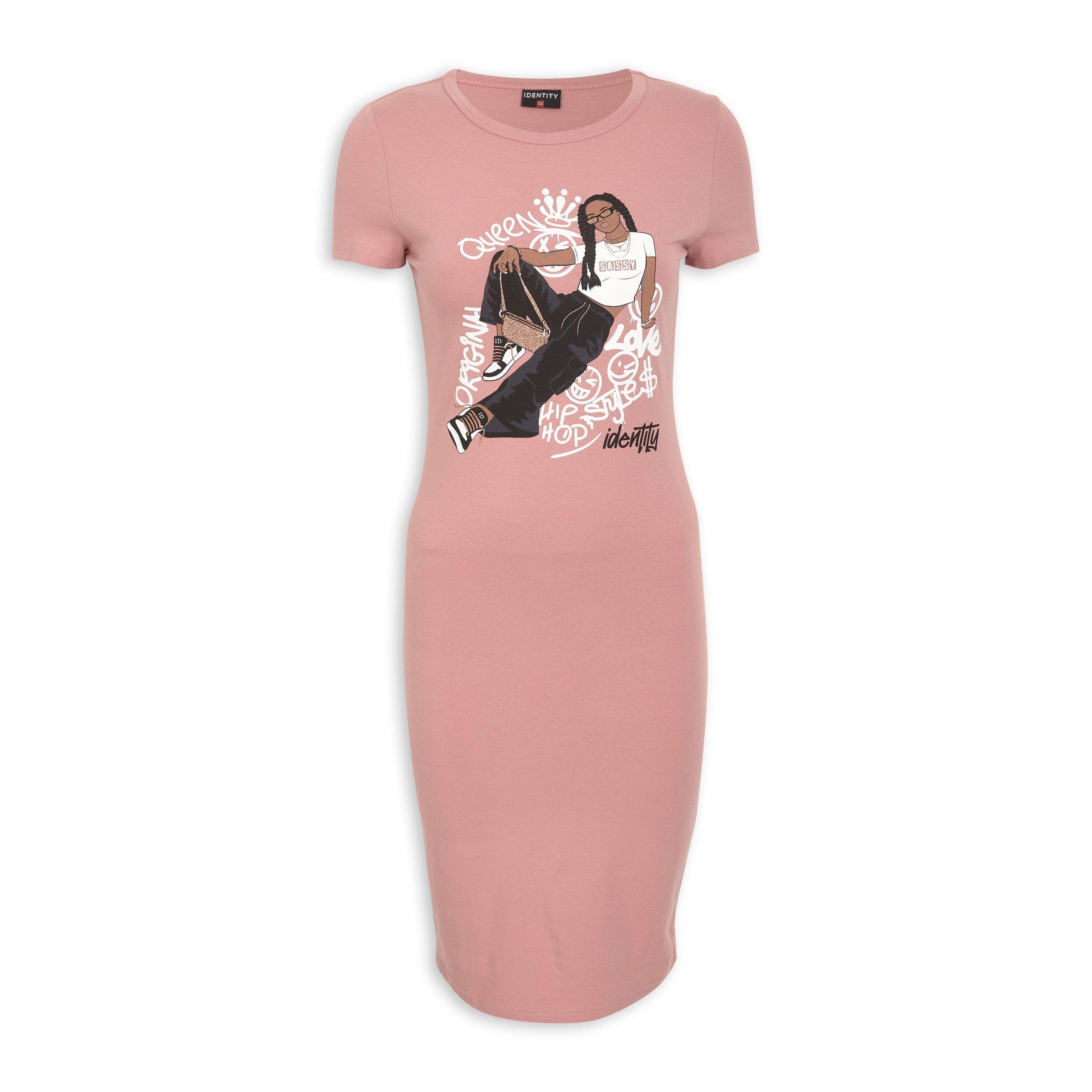 Bodycon Graphic Dress (3120009) | Identity