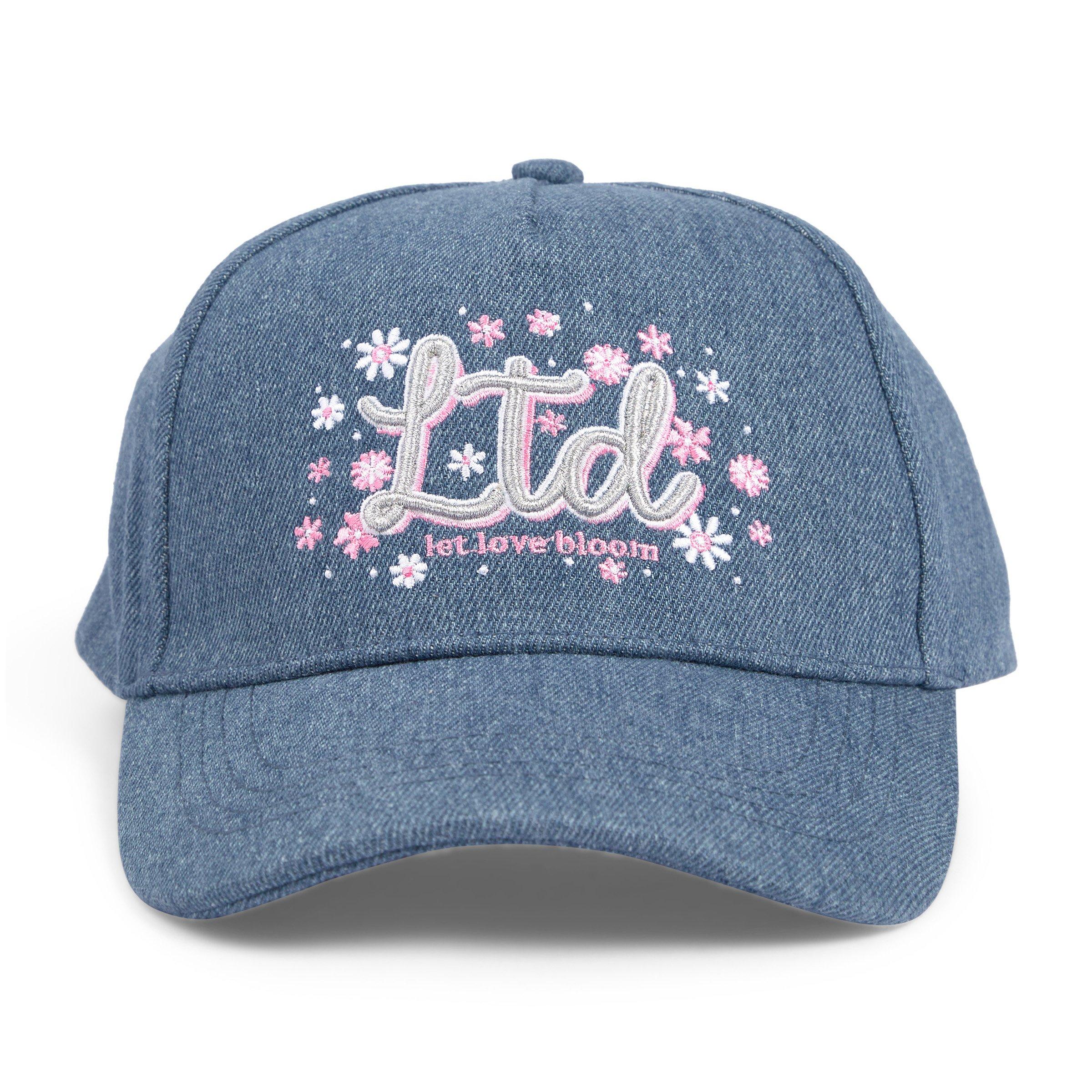 Girls Indigo Denim Peak Cap (3120184) | LTD Kids