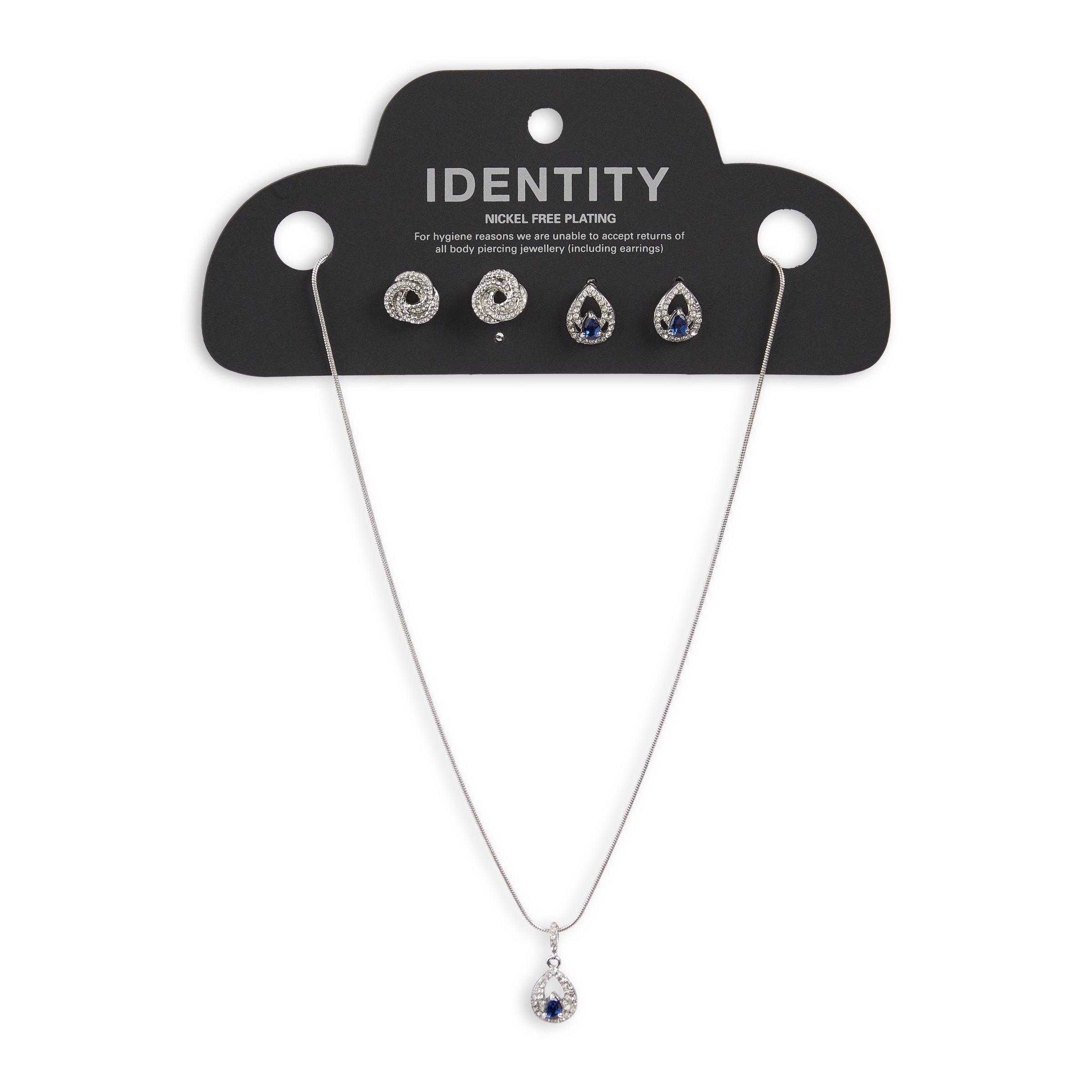 3-pack Sapphire Teardrop Set (3120195) | Identity