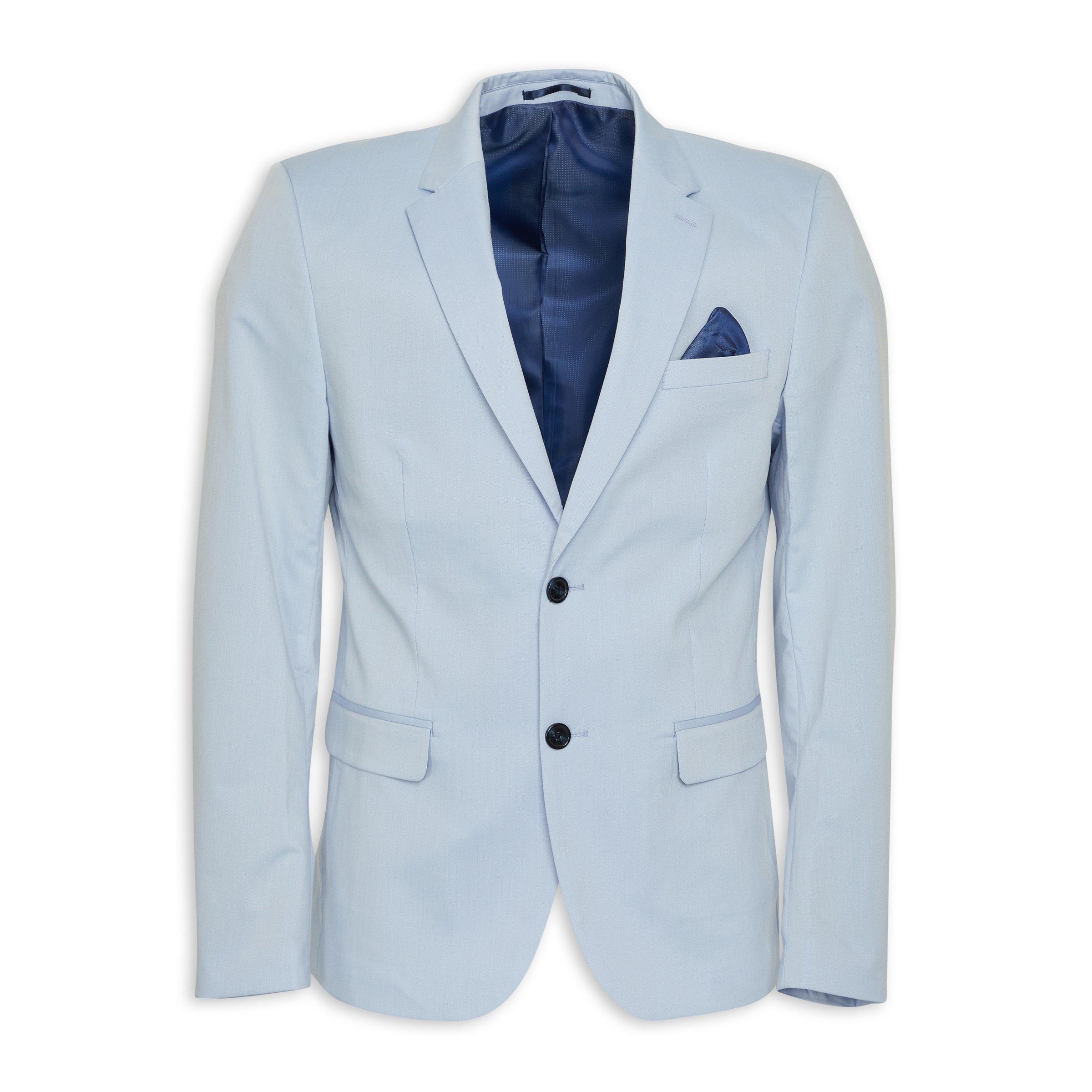 Blue Co-ord Blazer (3120488) | UZZI