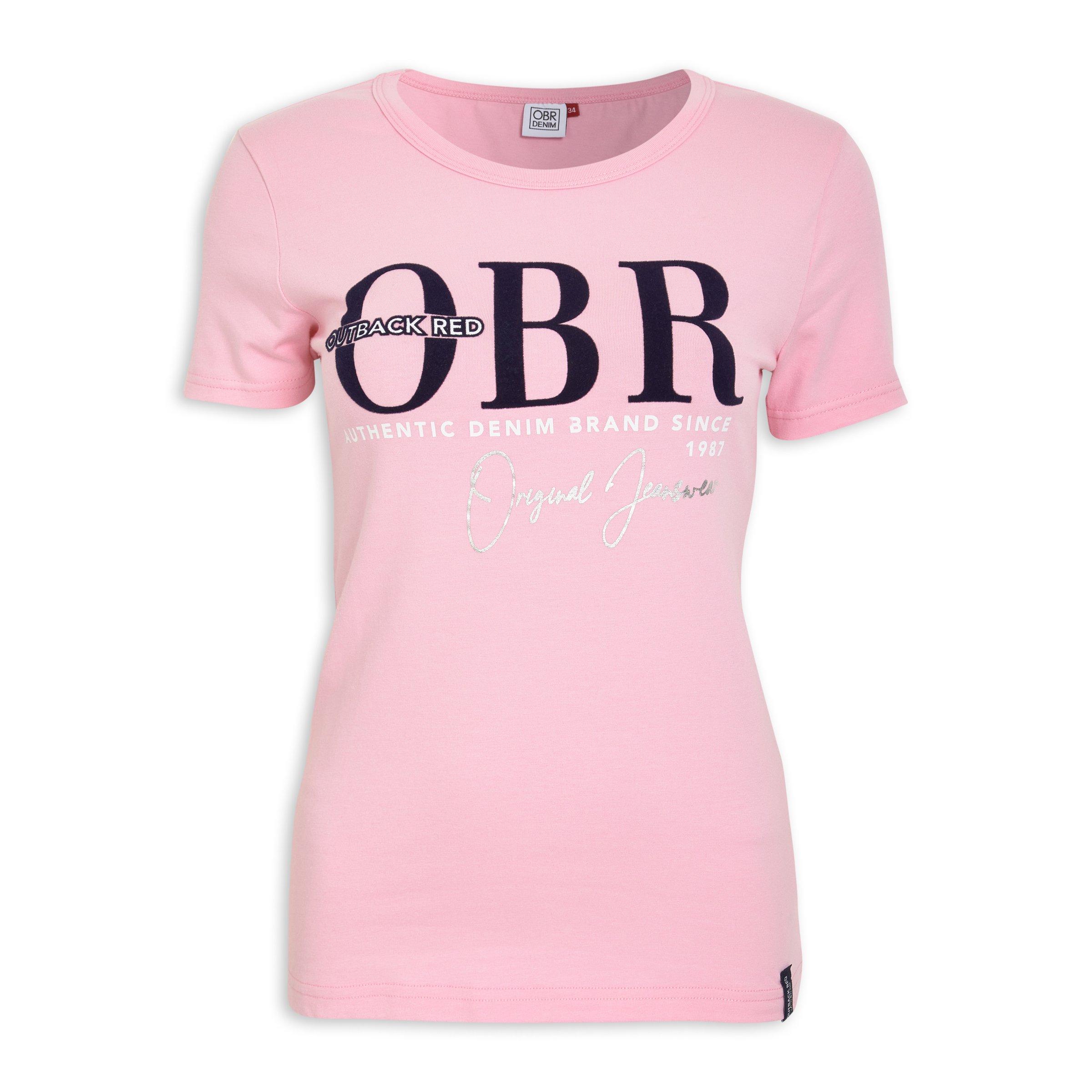 Pink Branded T-shirt (3120693) | OUTBACK RED