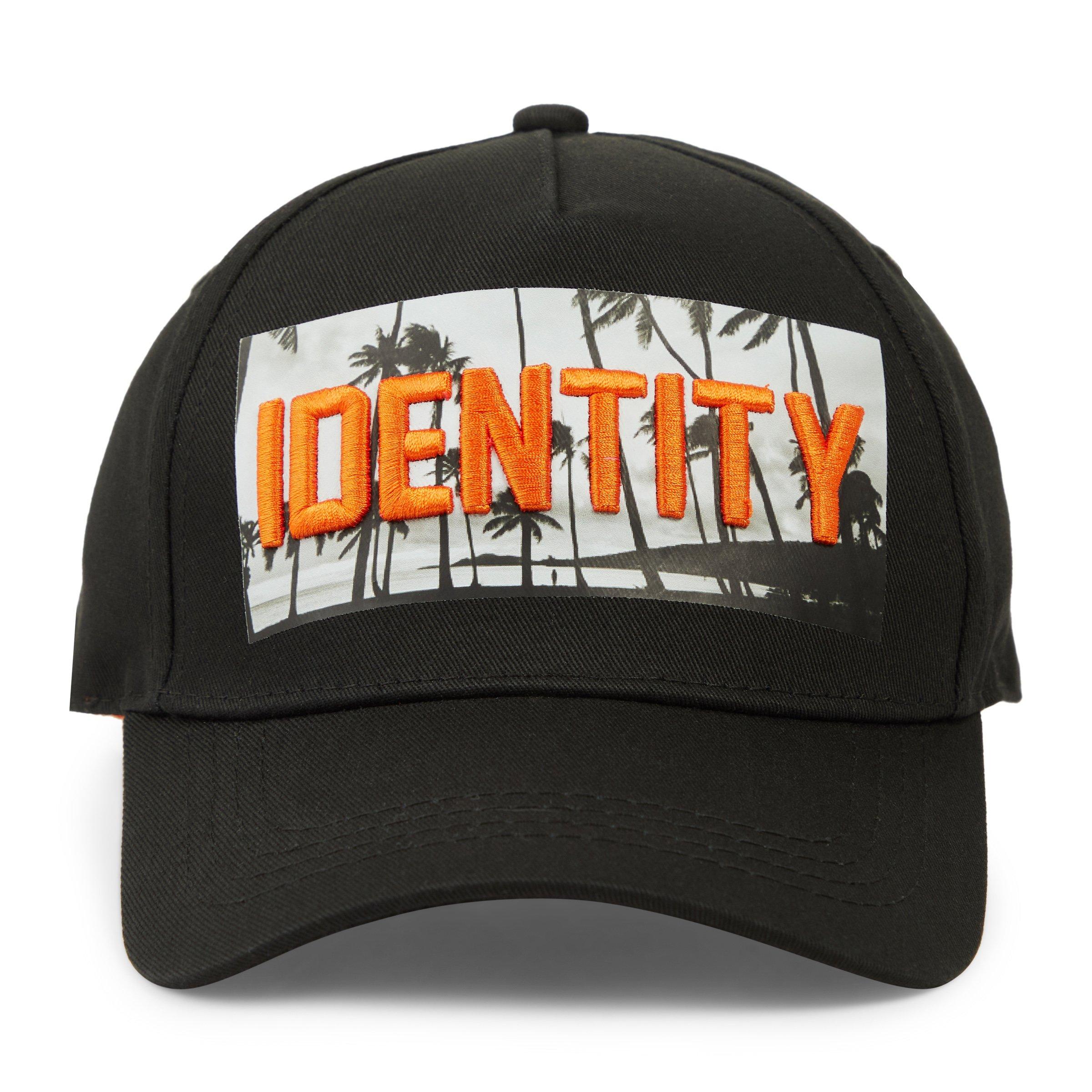 Boys Black Peak Cap (3120742) | Identity
