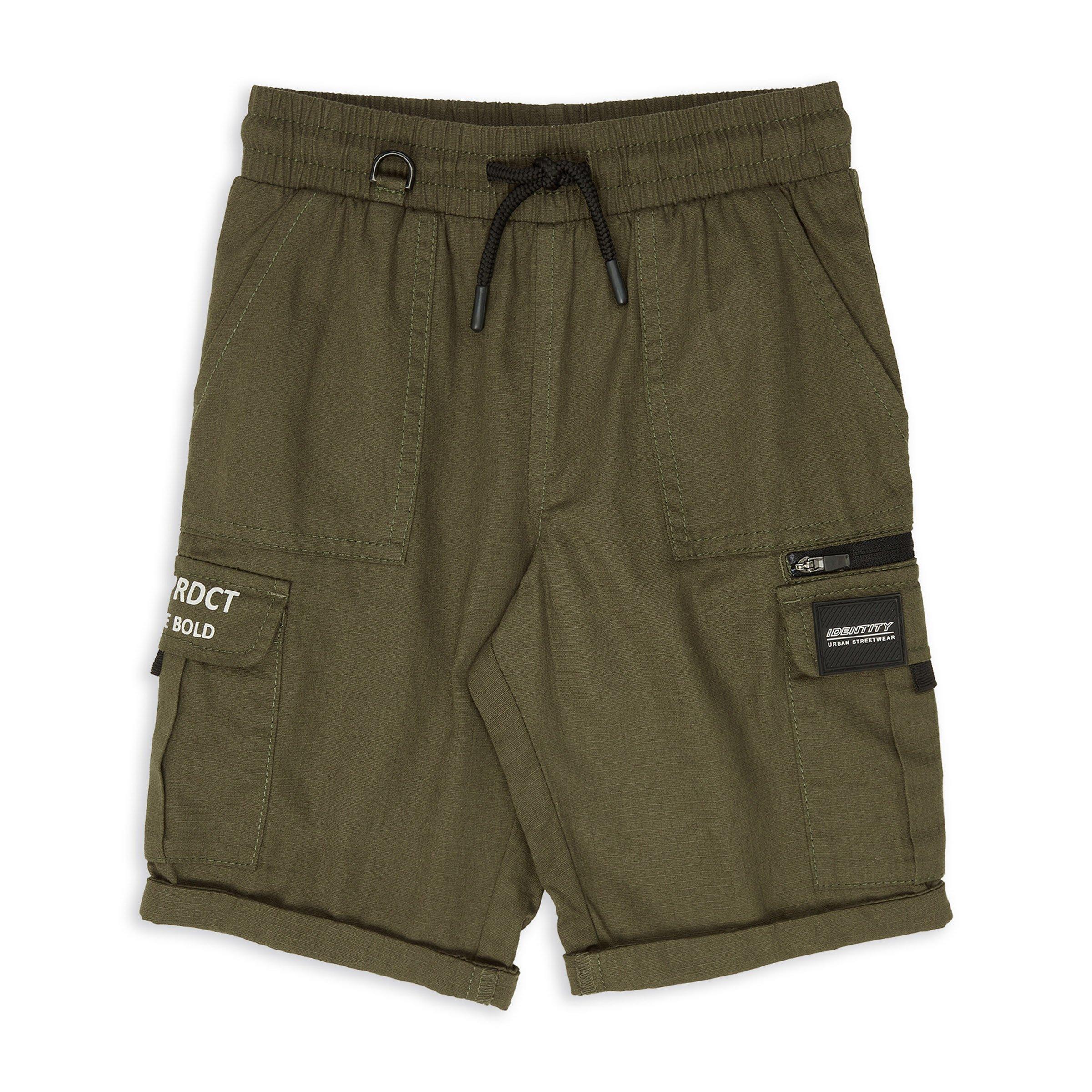 Kid Boy Green Shorts (3120884) | Identity