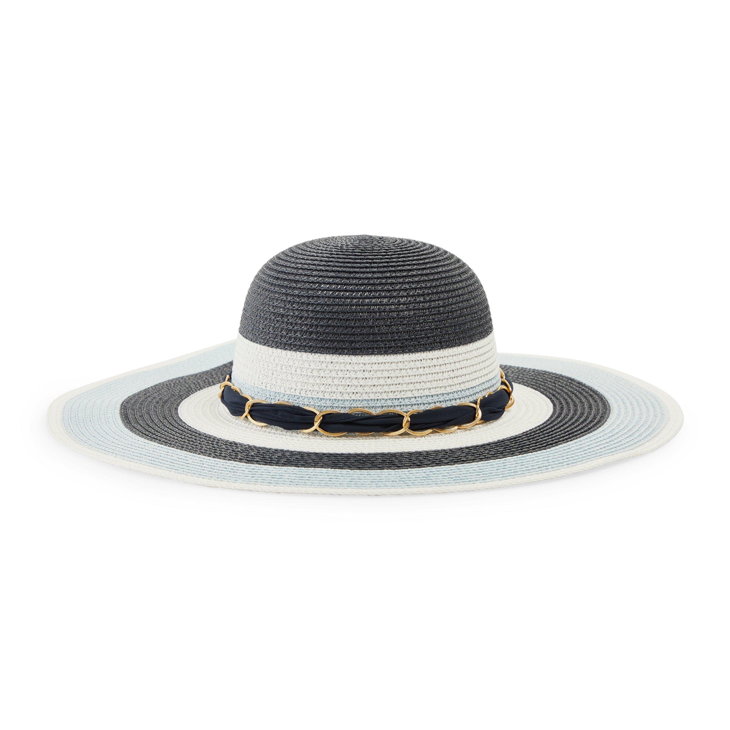 Colourblocked Straw Hat (3120989) | Daniel Hechter