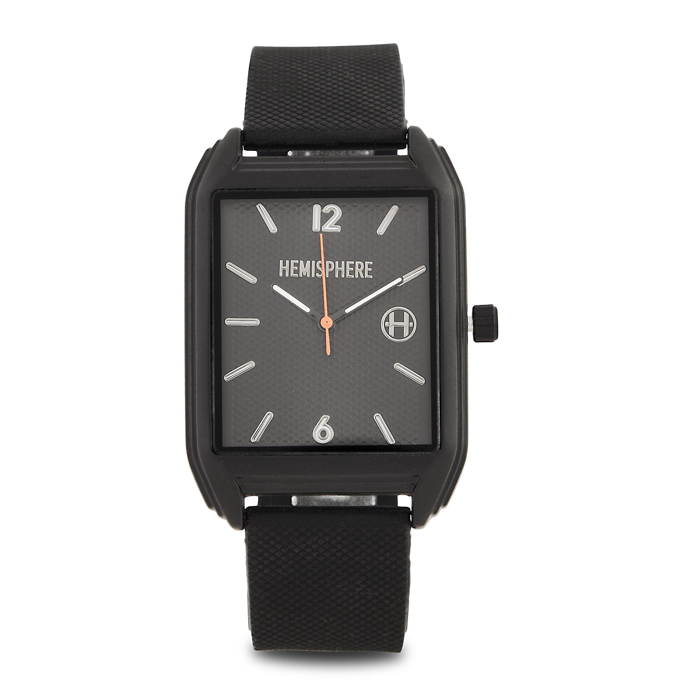 Black Resin Strap Watch (3121439) | Hemisphere