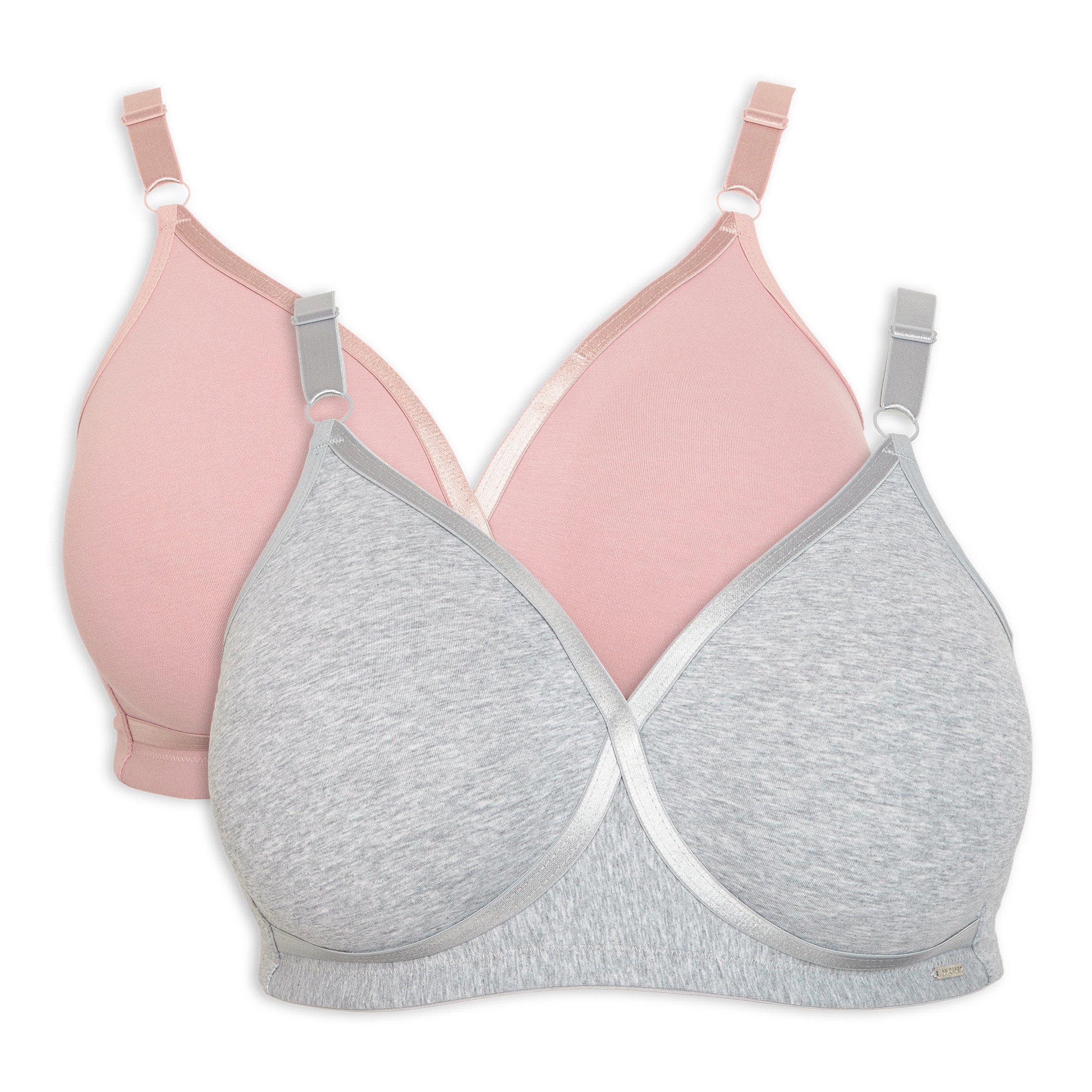 2-pack Non-wire Bras (3121457) | Finnigans