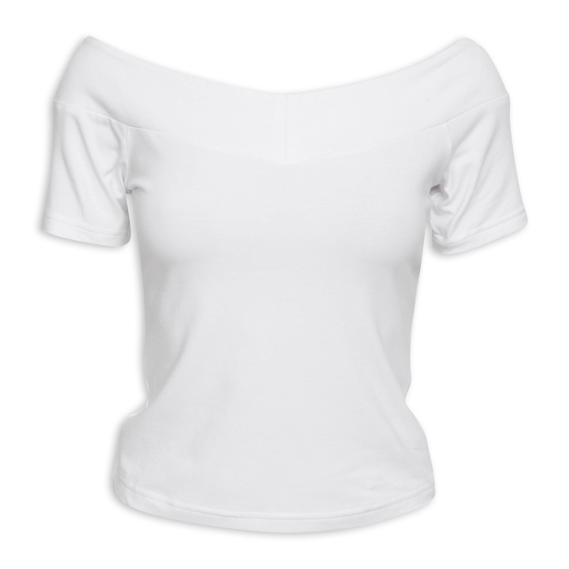 White Off The Shoulder Top (3121483) | Identity