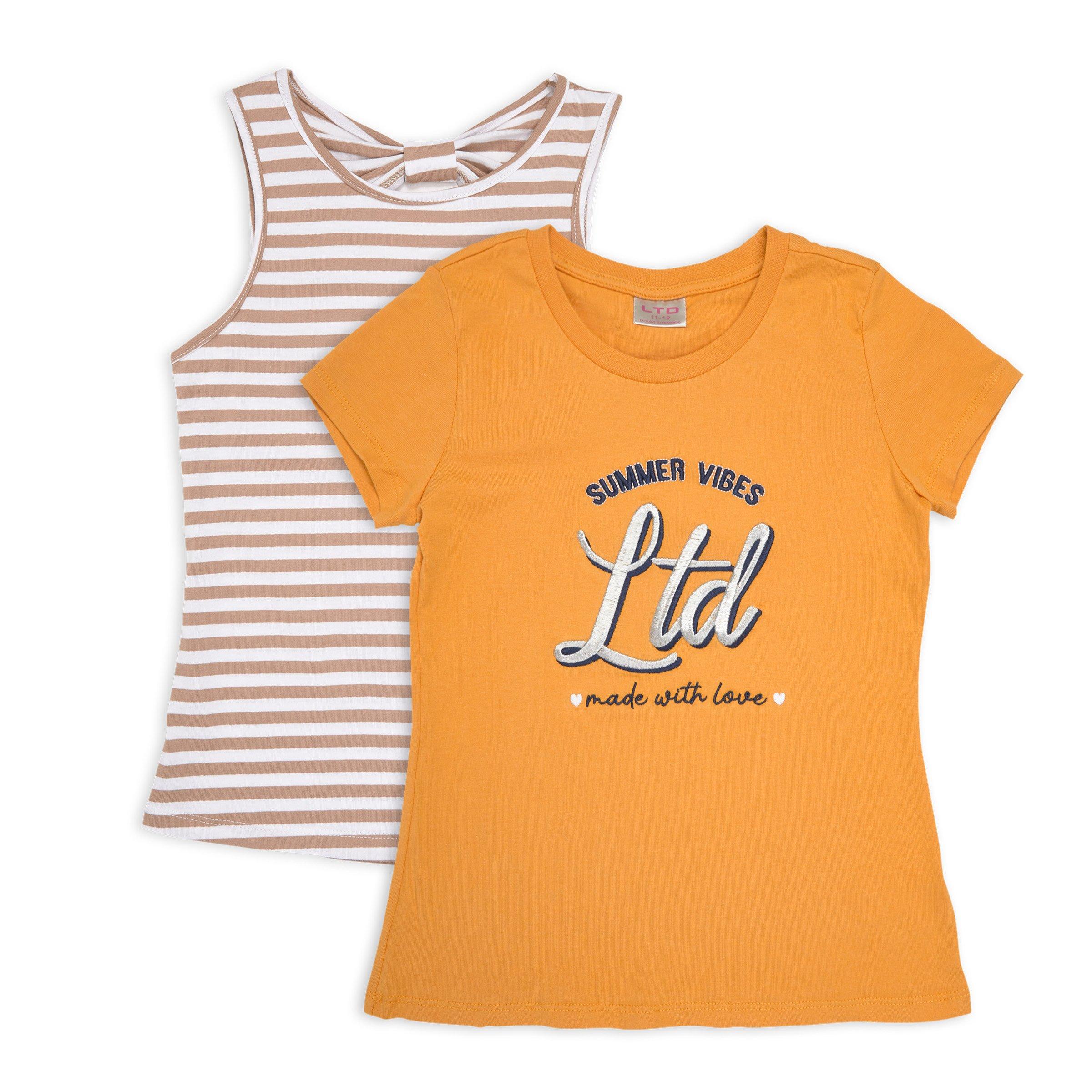 2-pack Girls T-shirts (3122270) | LTD Kids