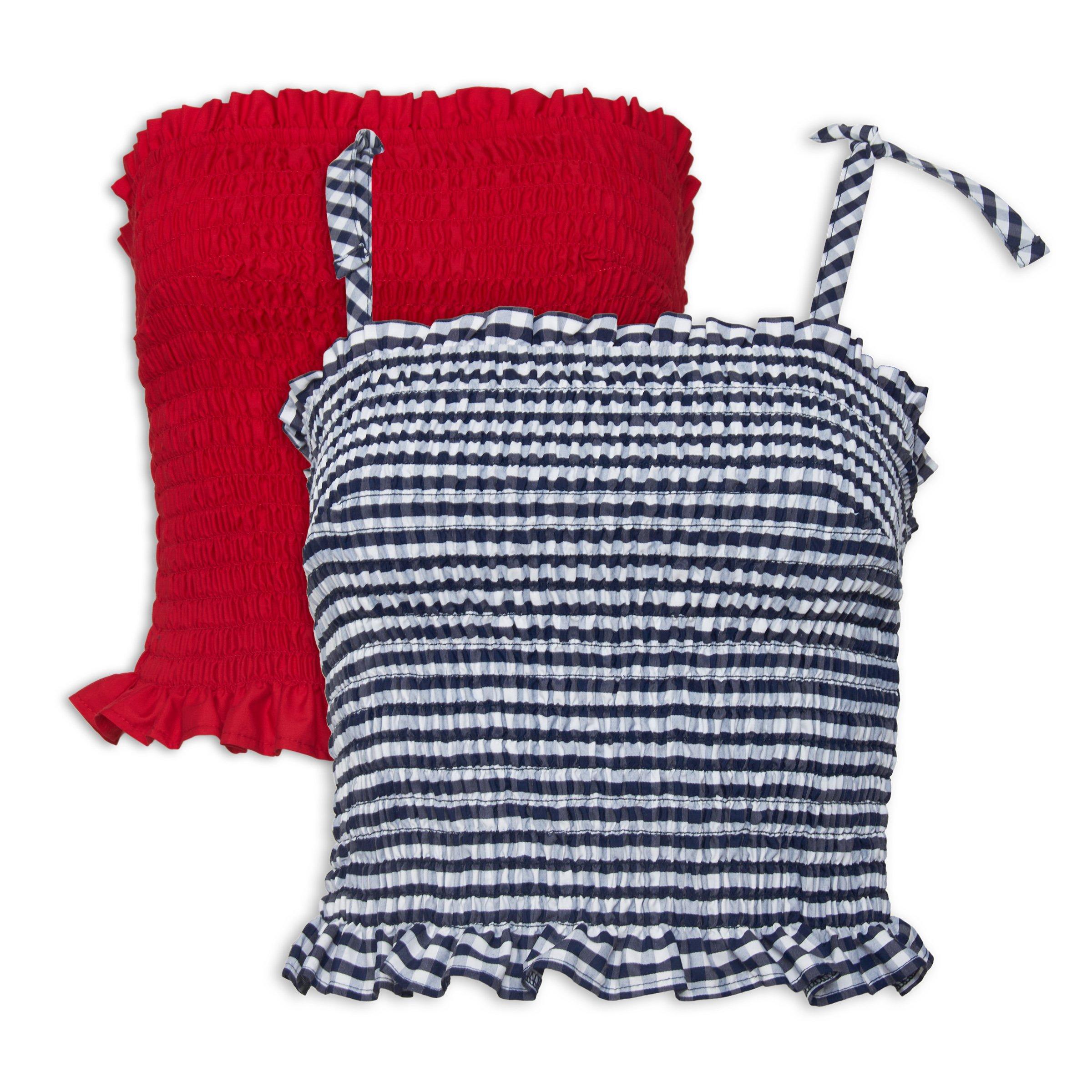 2-pack Cropped Tops (3122370) | Hey Betty