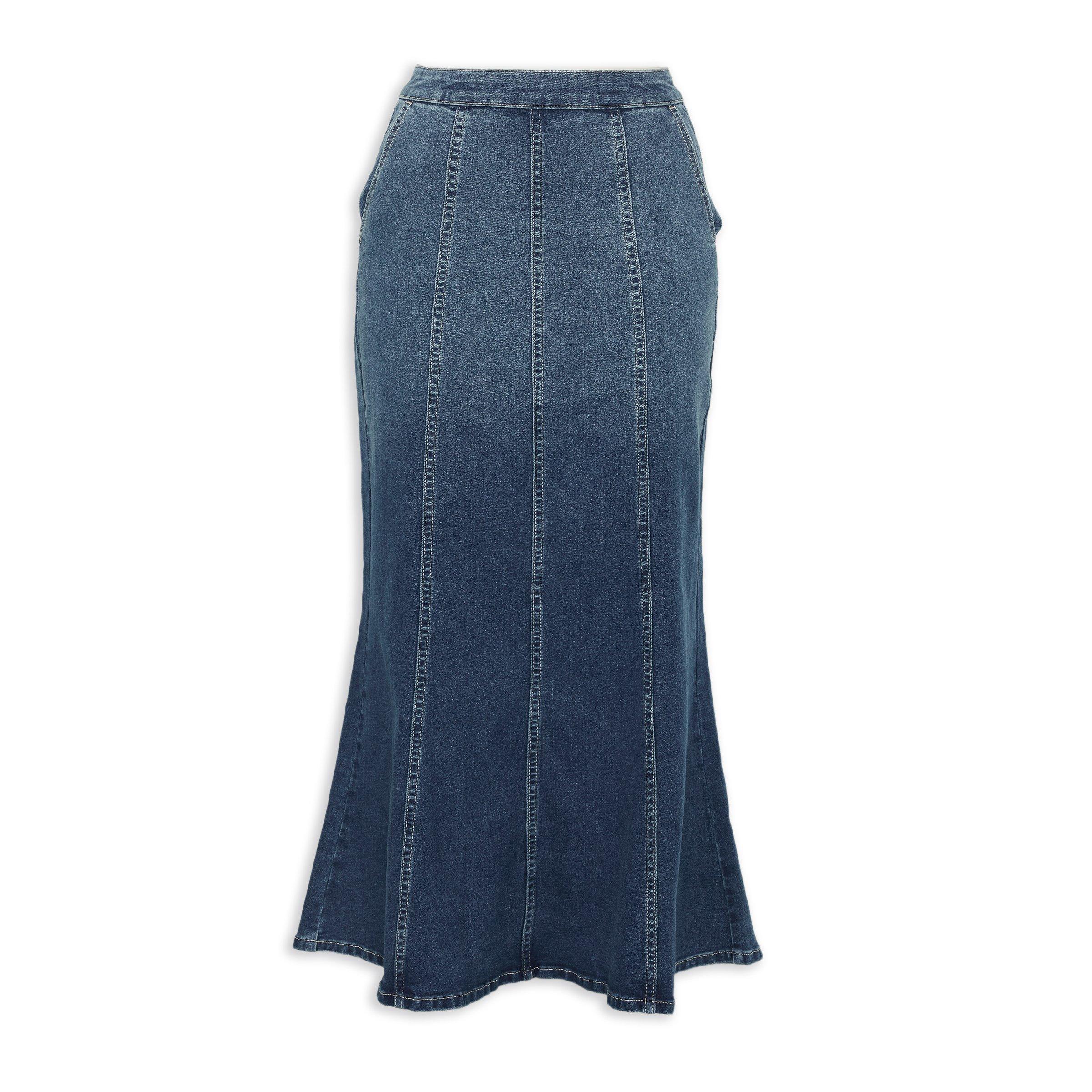 Indigo Denim Skirt (3122520) | Identity