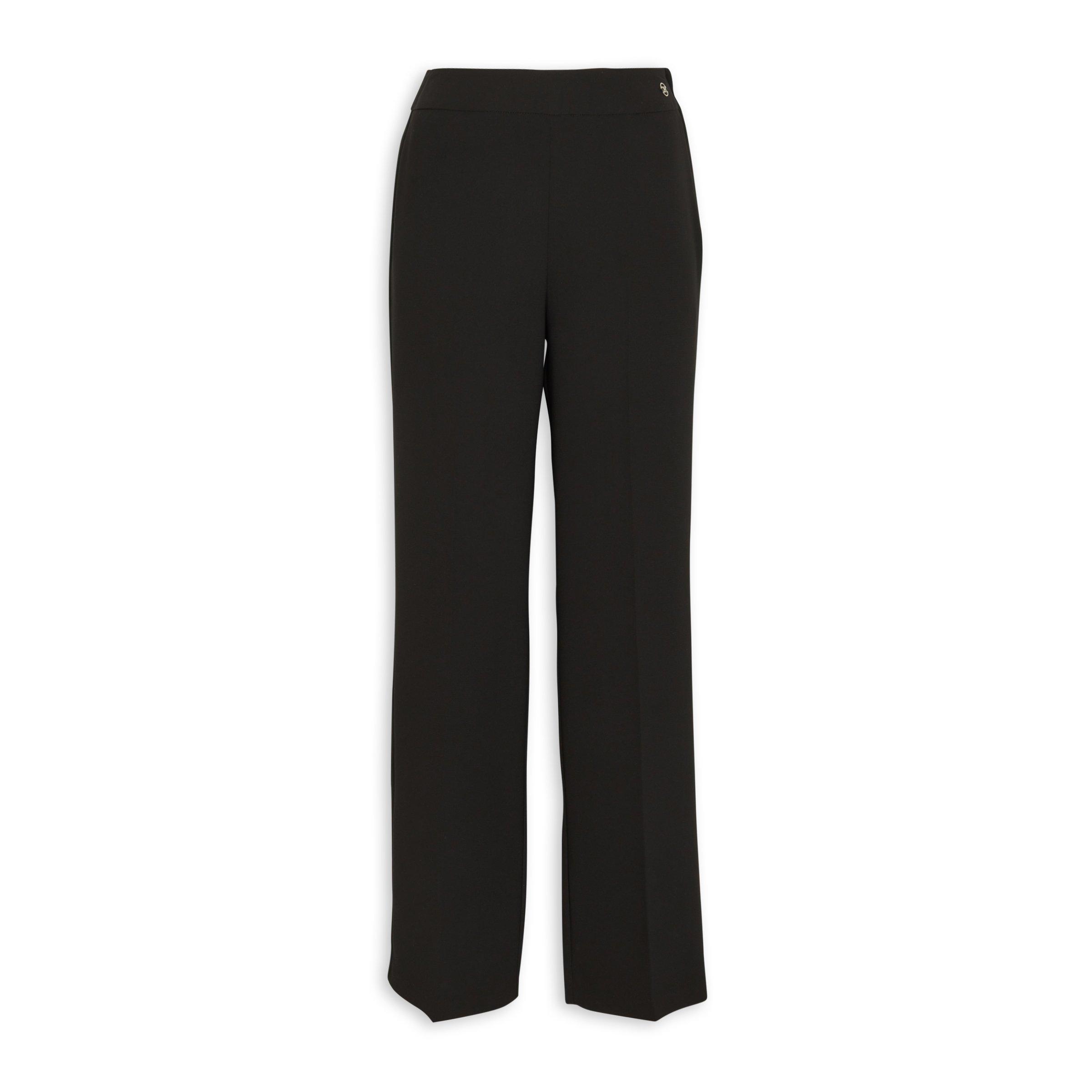 Black Wide Leg Pants (3122654) | Daniel Hechter