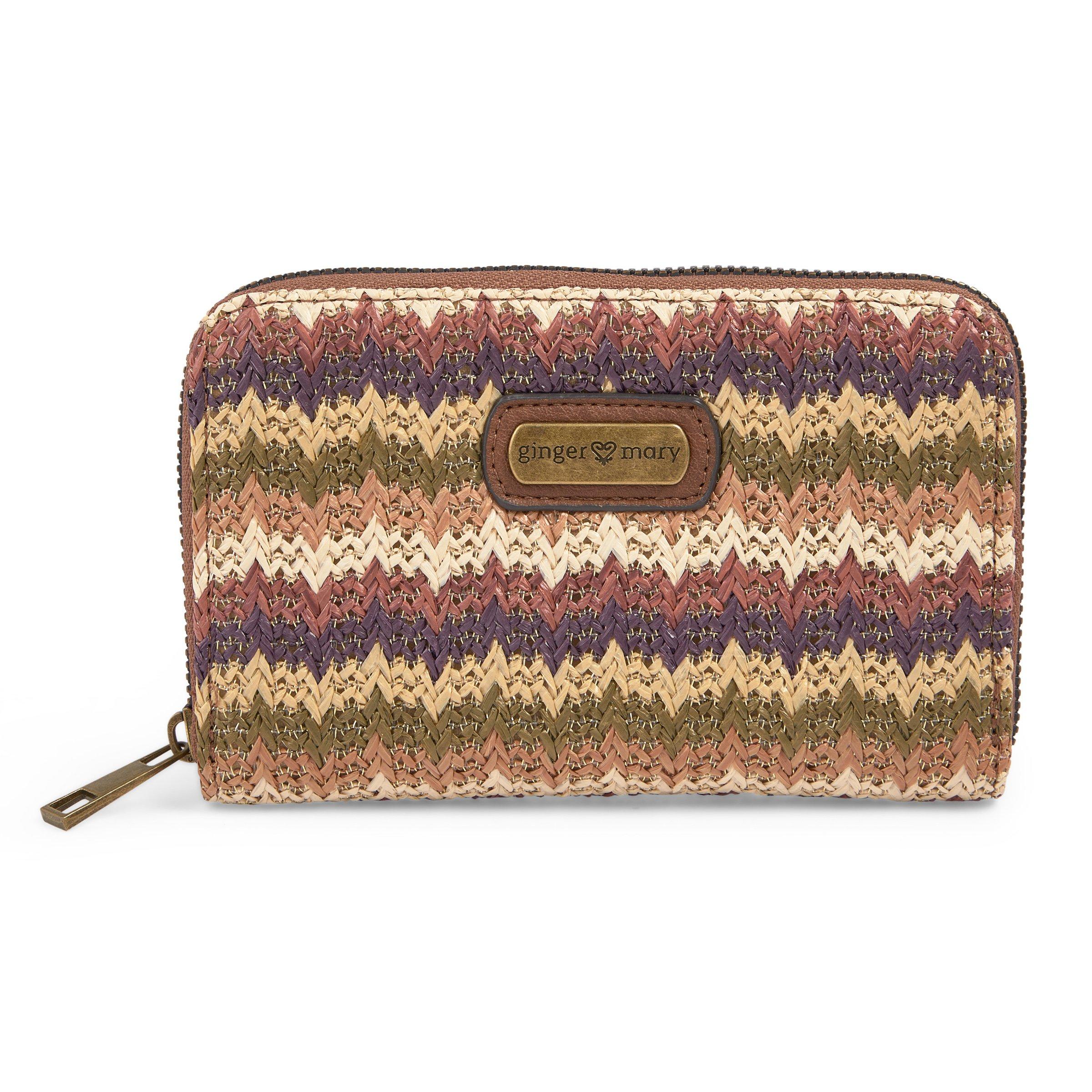Colourblocked Zip Around Purse (3122662) | Ginger Mary